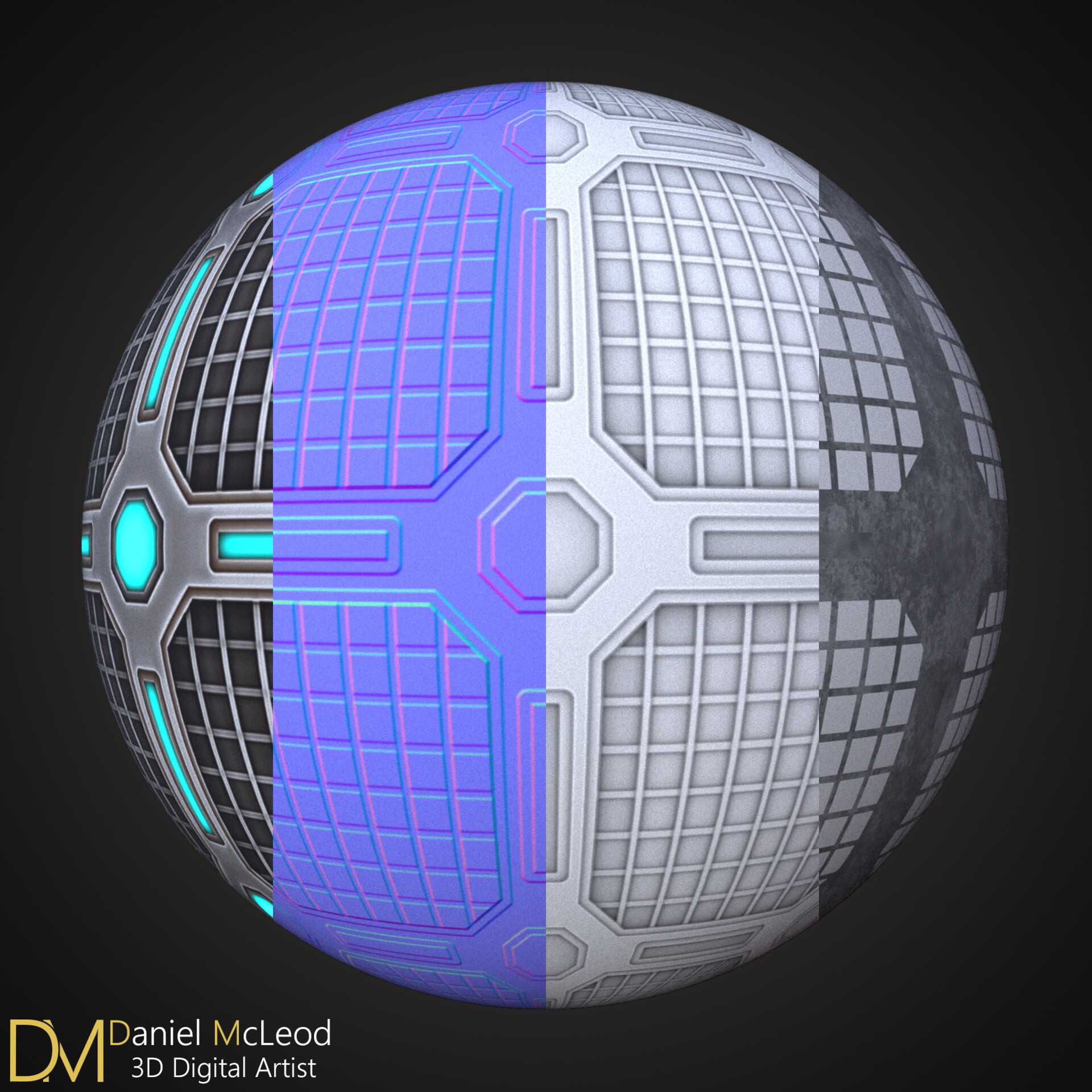 Daniel McLeod - Sci-Fi Floor Texture