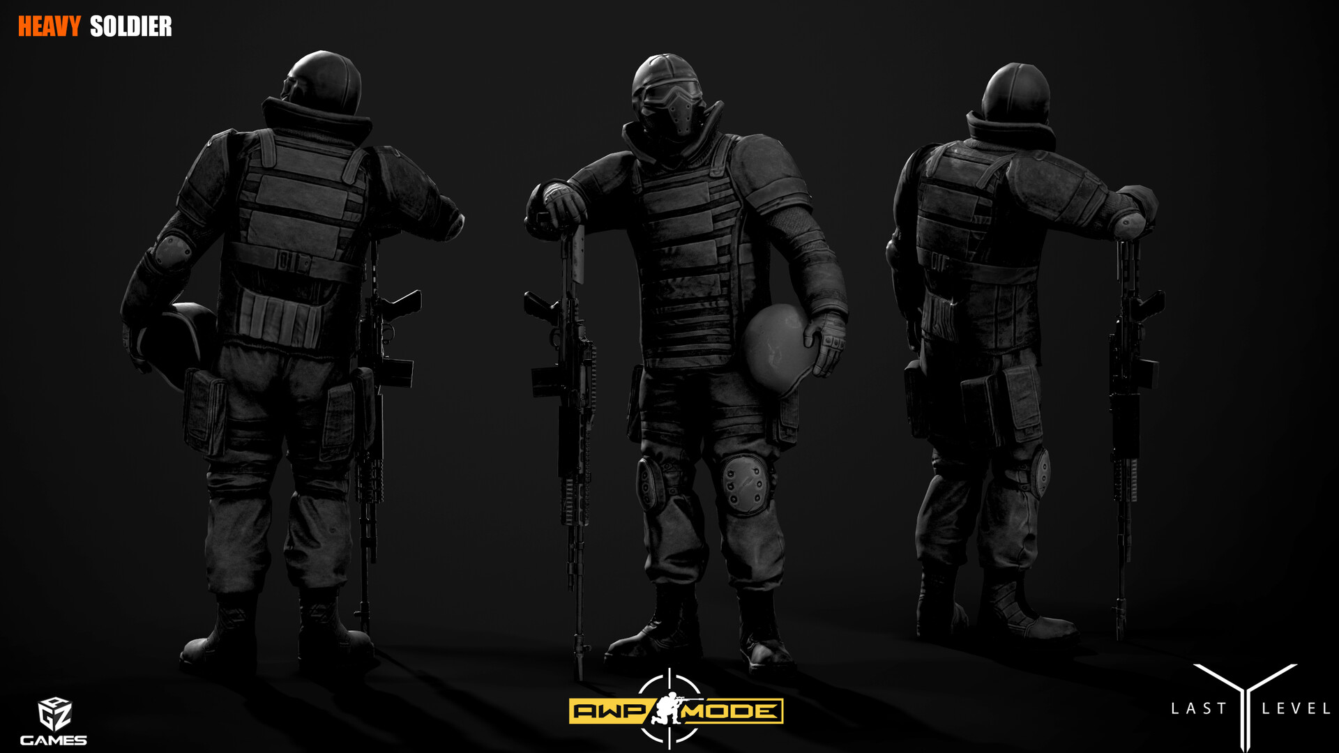 Alexey Bessonow - Character. Heavy Soldier