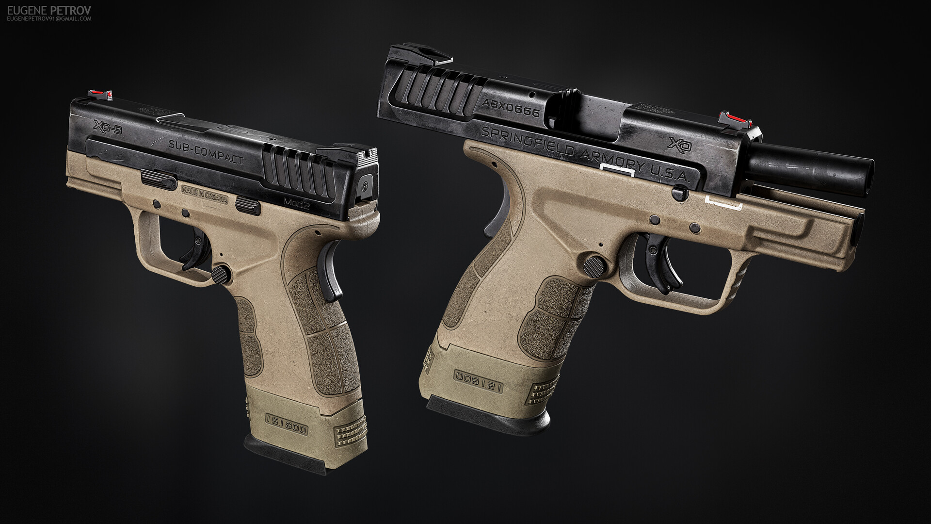 Eugene Petrov - Springfield XD Mod2 Tutorial