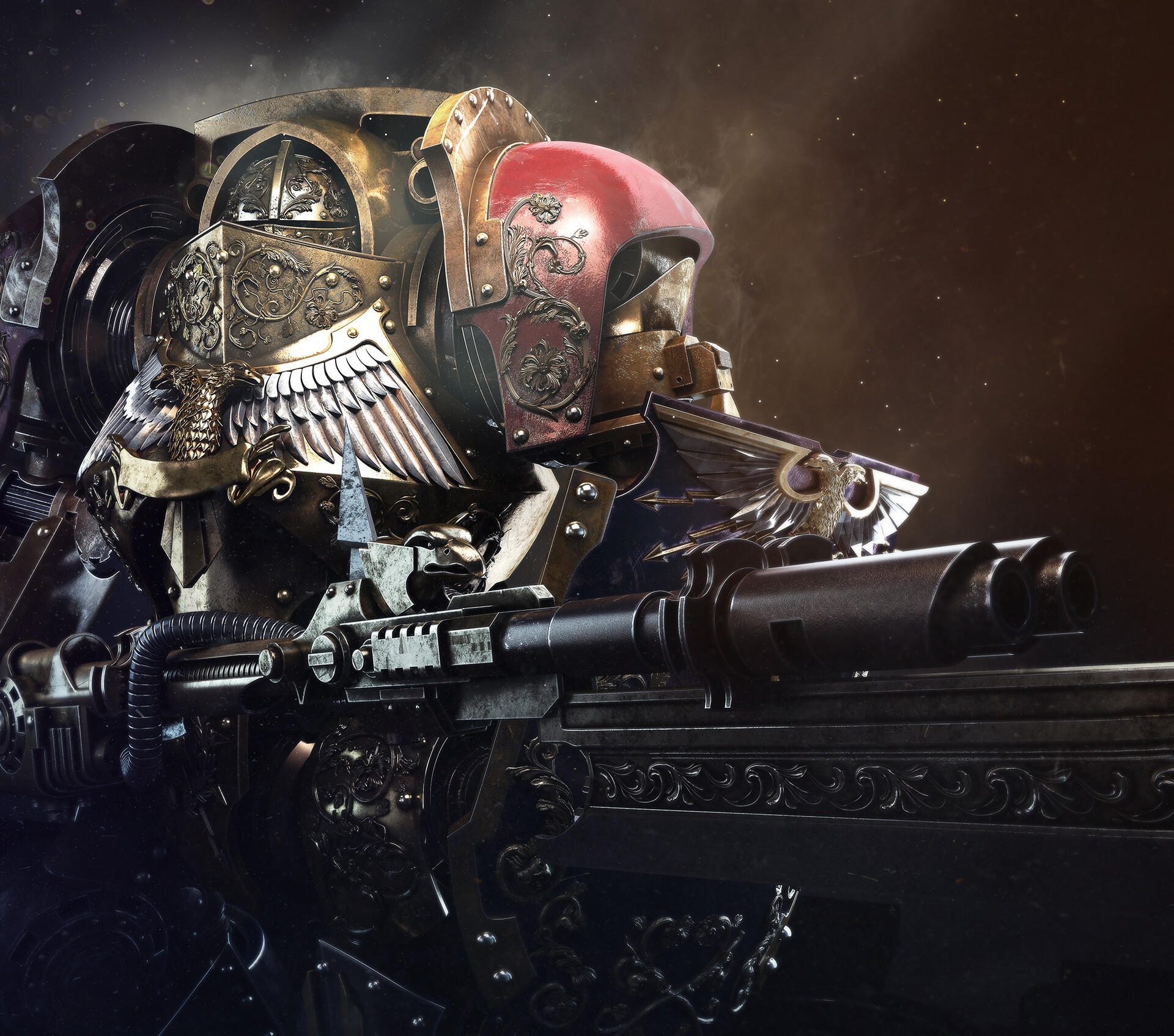 Contemptor Dreadnought Custodes : Würfelwiese: Adeptus Custodes ...