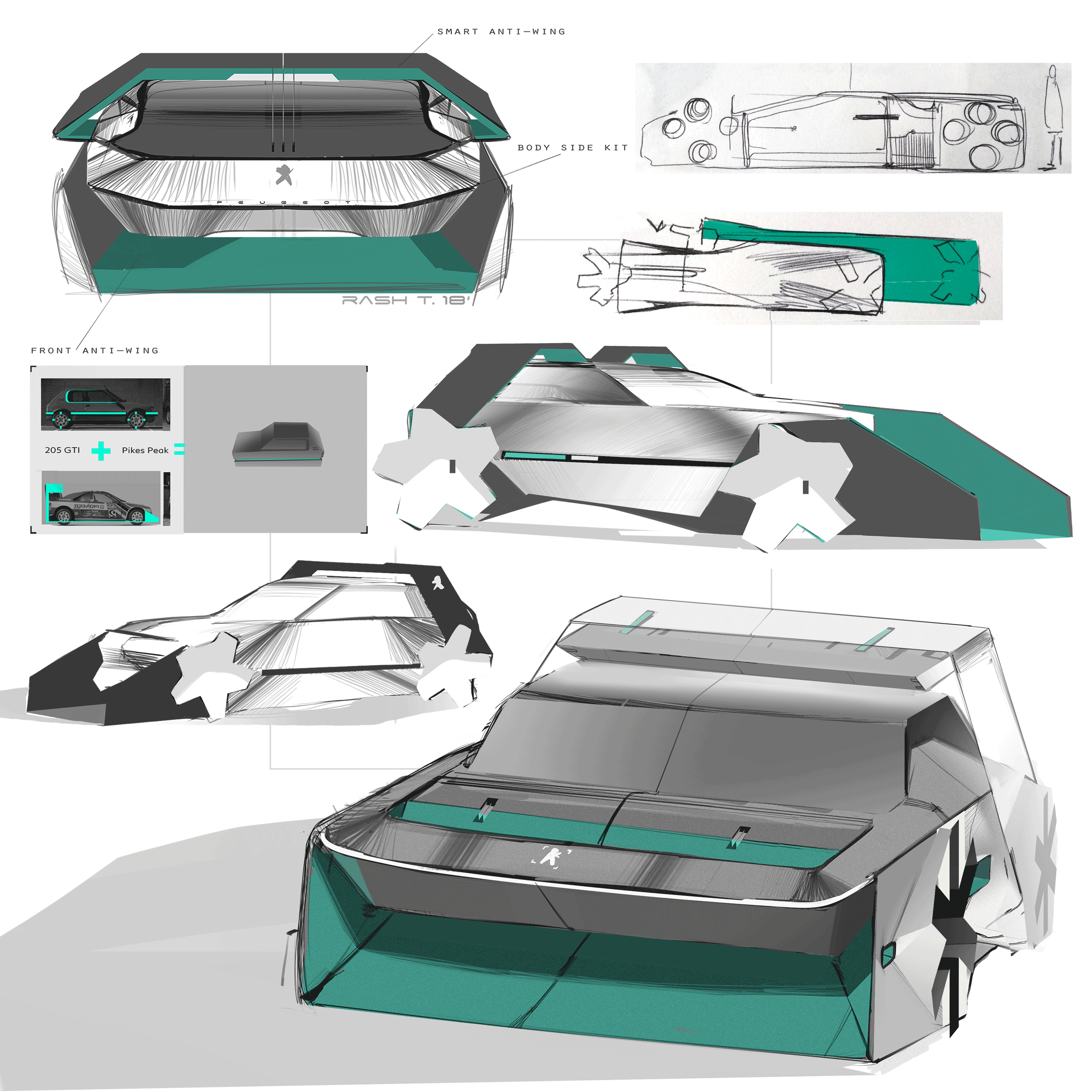 Rashid Tagirov - Peugeot Pikes Peak Concept