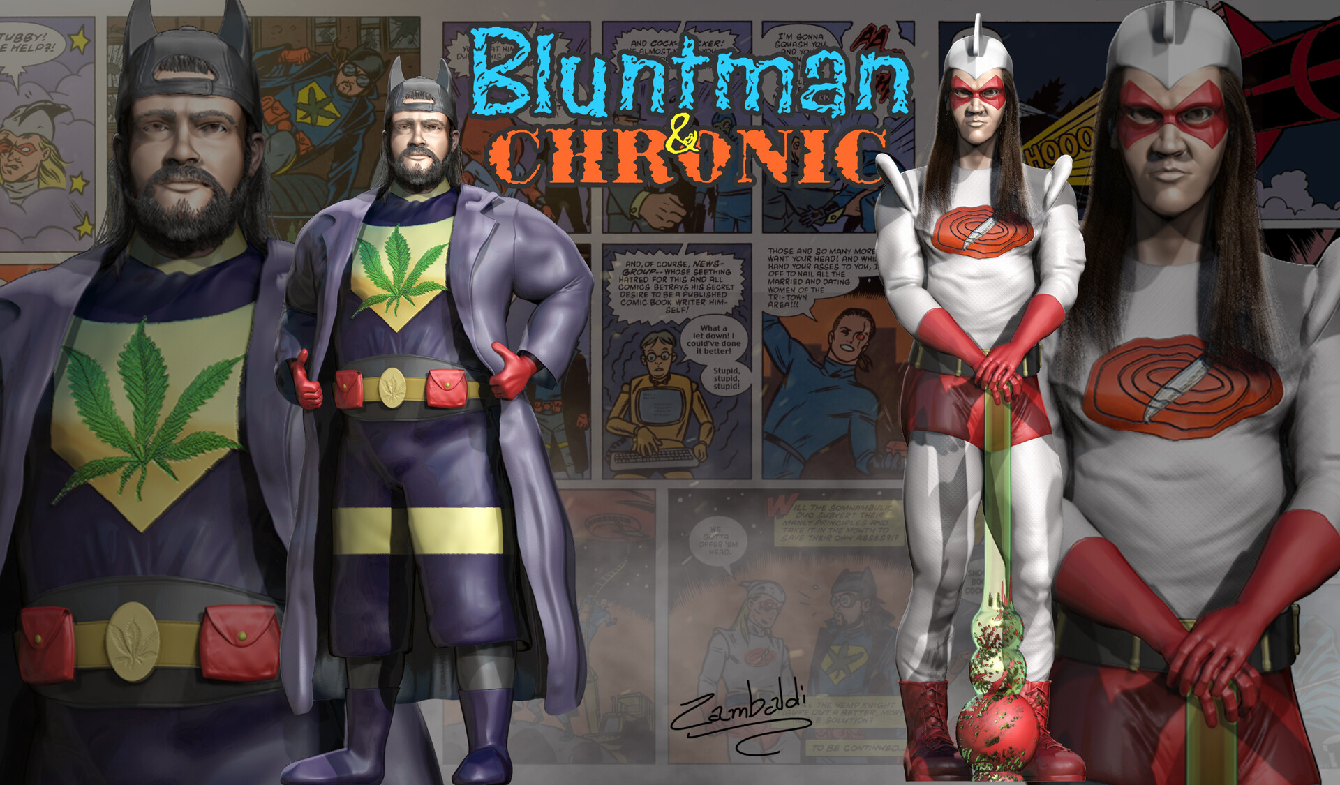 ArtStation - Bluntman and Chronics