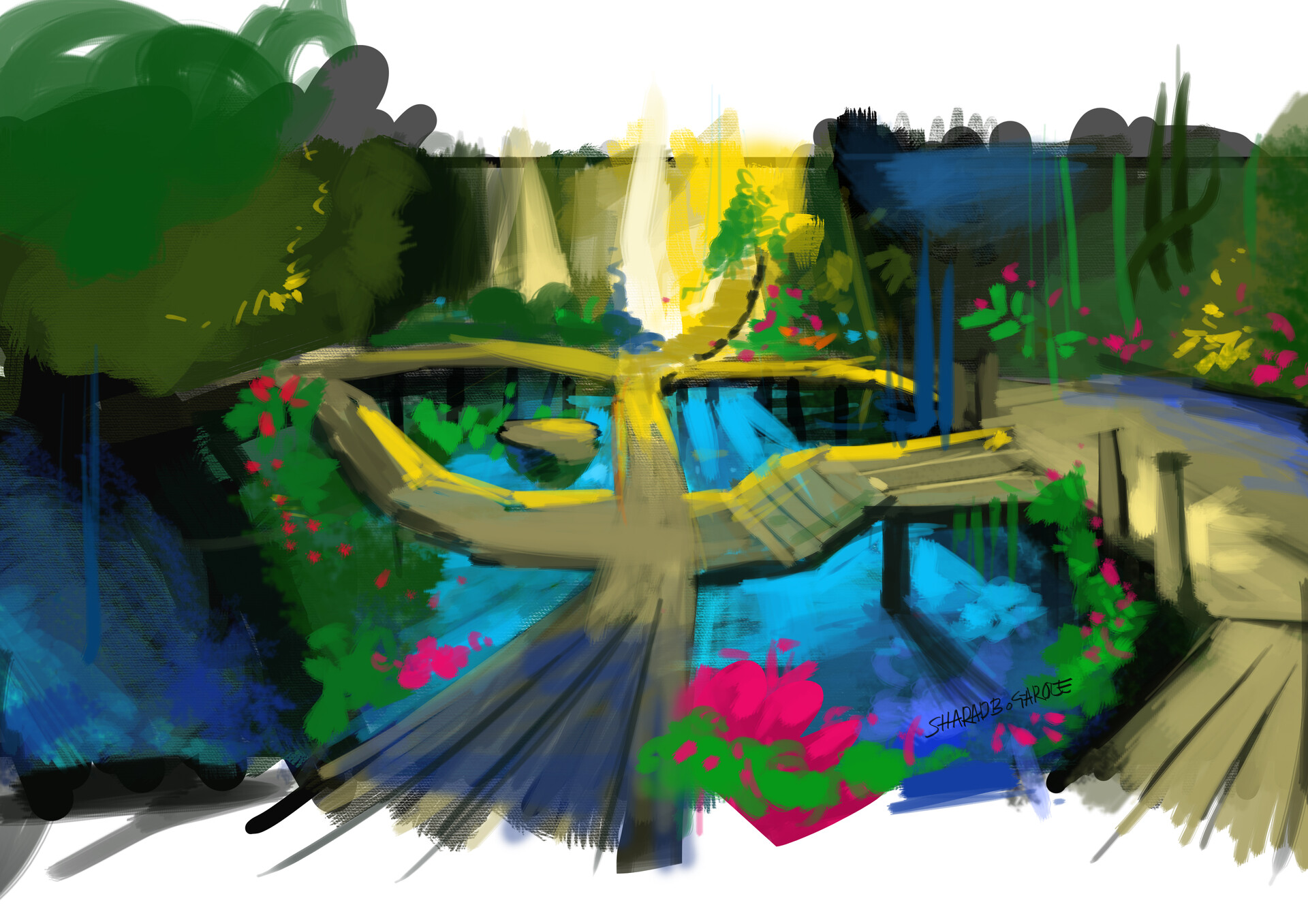 ArtStation - color concept art