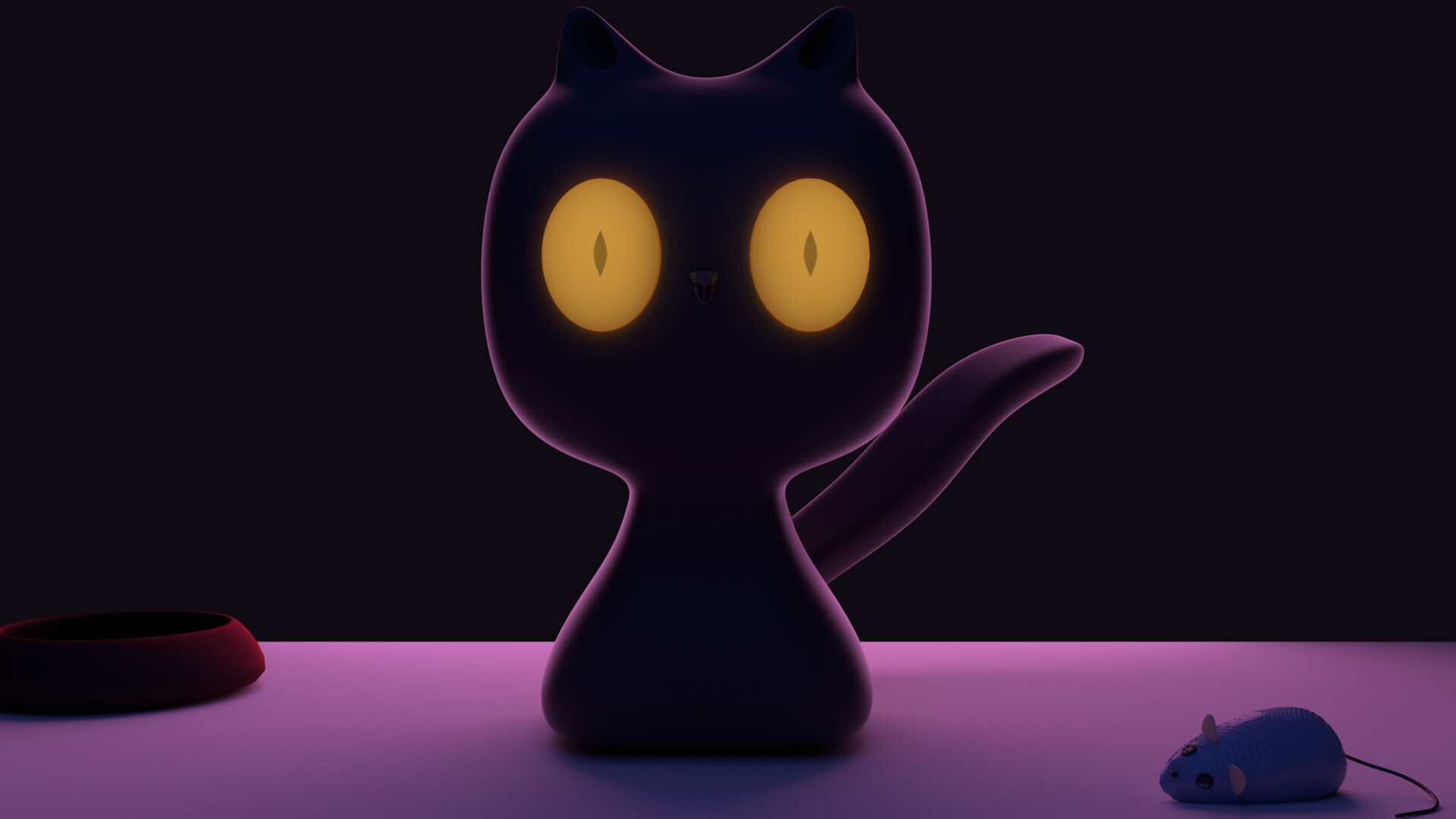 ArtStation - Creepy Cat