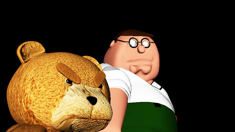 ArtStation - Ted vs Peter Griffin