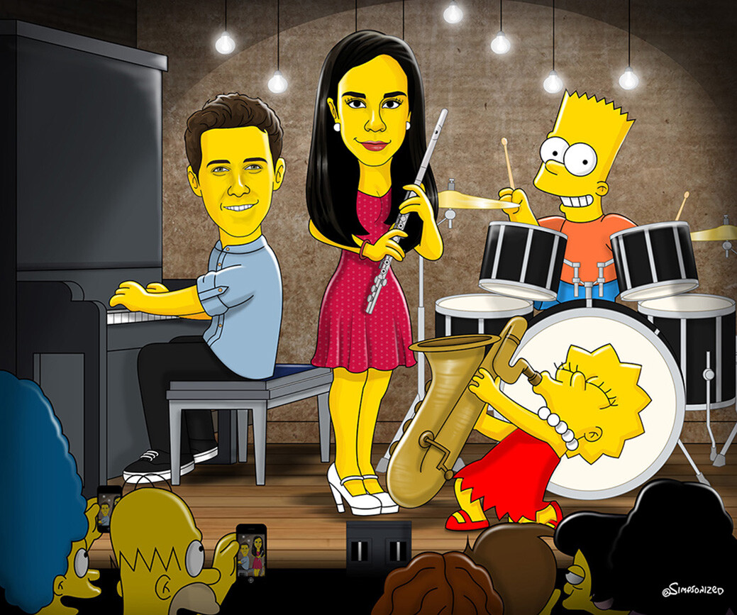 Simpsonized Art - Encargos