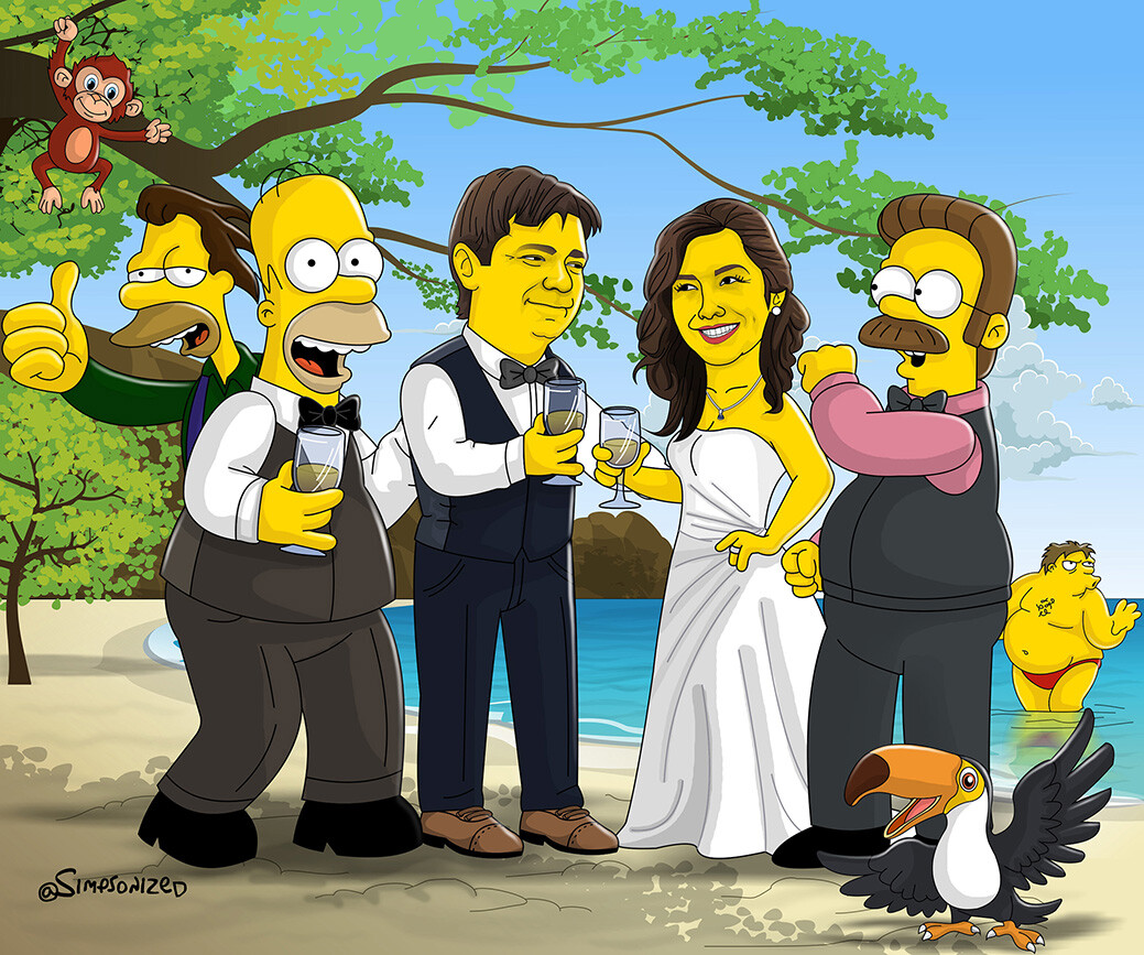 Simpsonized Art - Encargos