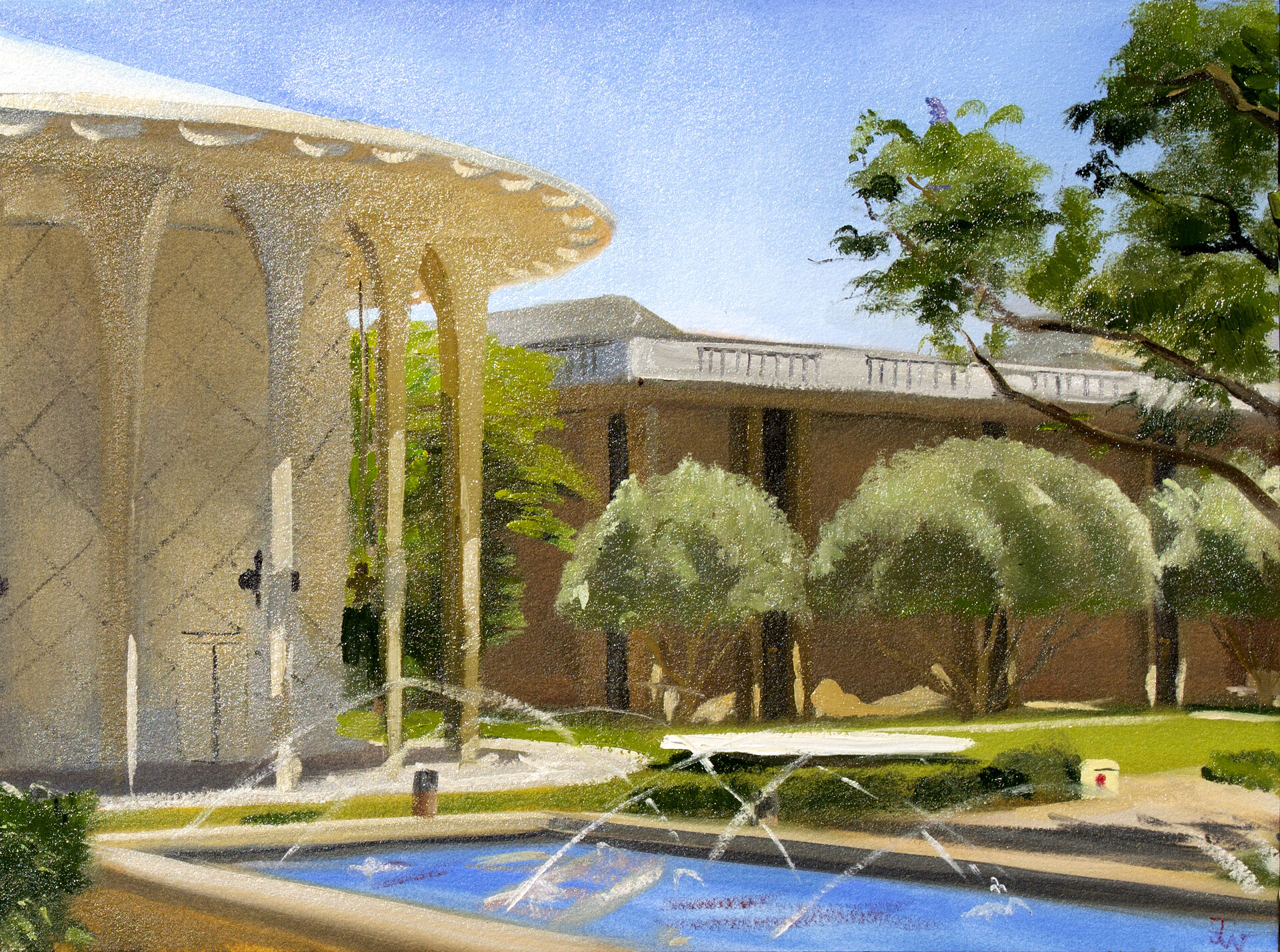 ArtStation - Caltech Beckman Auditorium
