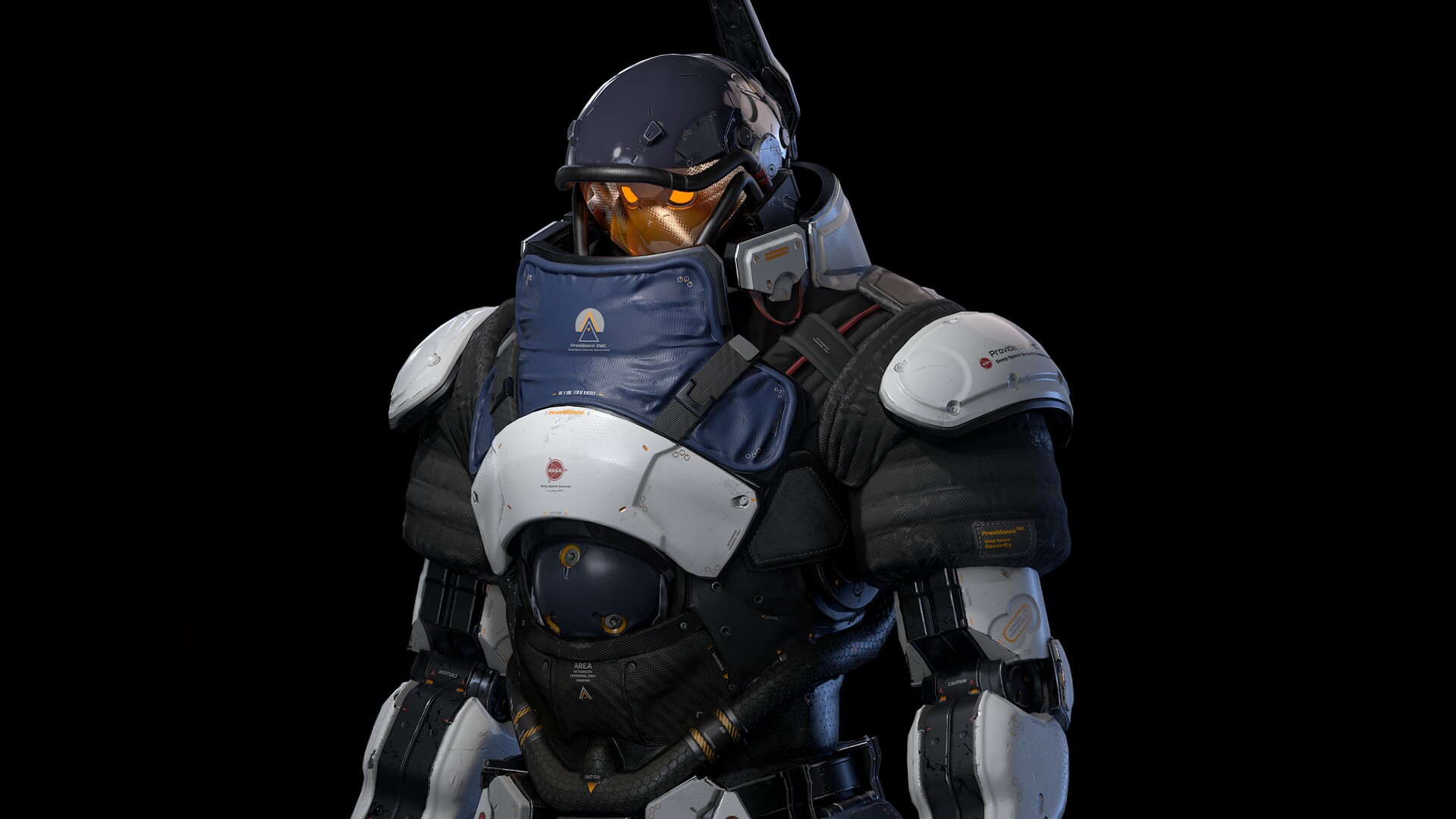 SIGNE - Sci-fi Security Robot