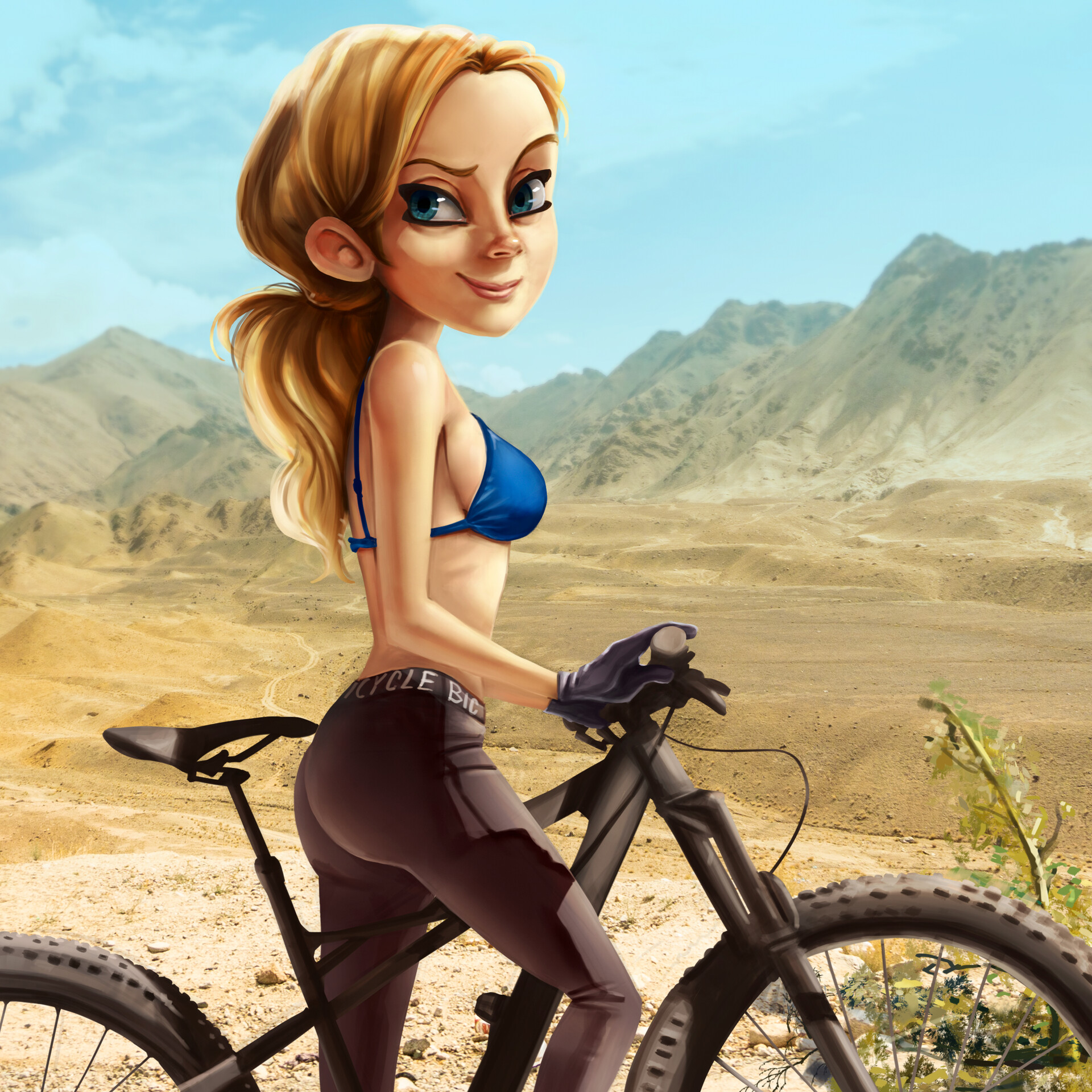 ArtStation - Mountain bike