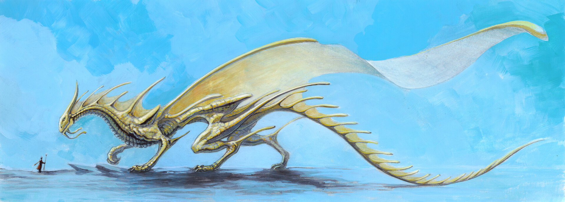 ArtStation - Golden Dragon