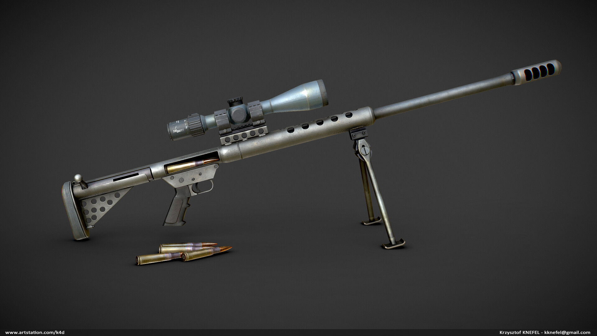 Krzysztof Knefel - Serbu BFG-50 and SIG SAUER SIERRA3BDX