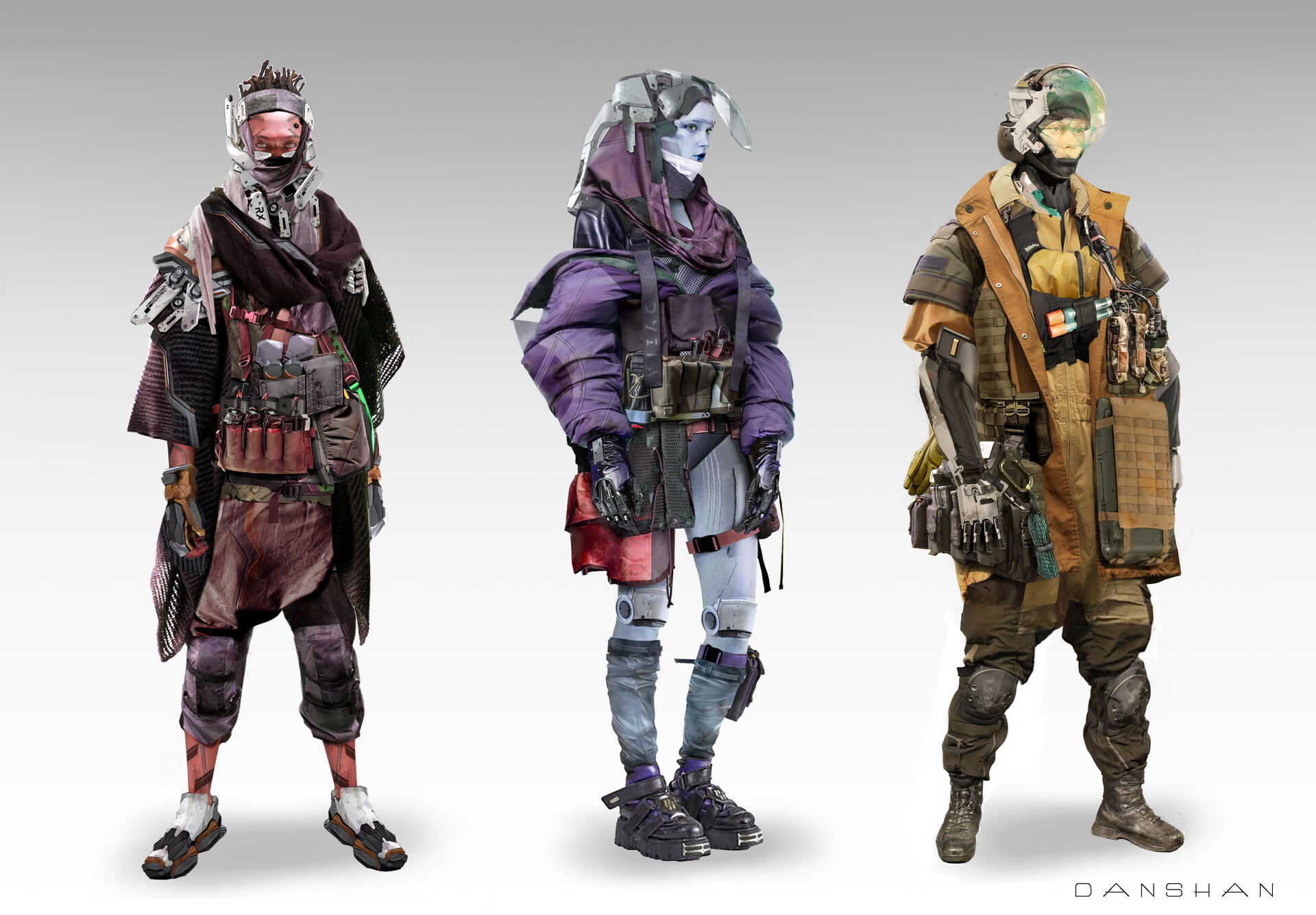 ArtStation - 几个角色设计