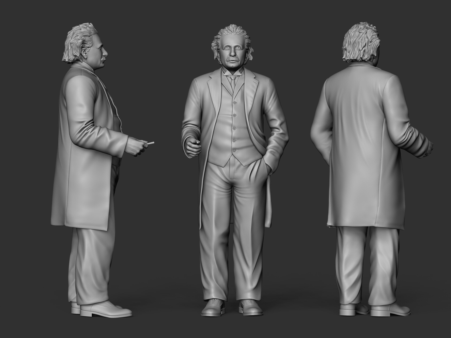 ArtStation - Albert Einstein