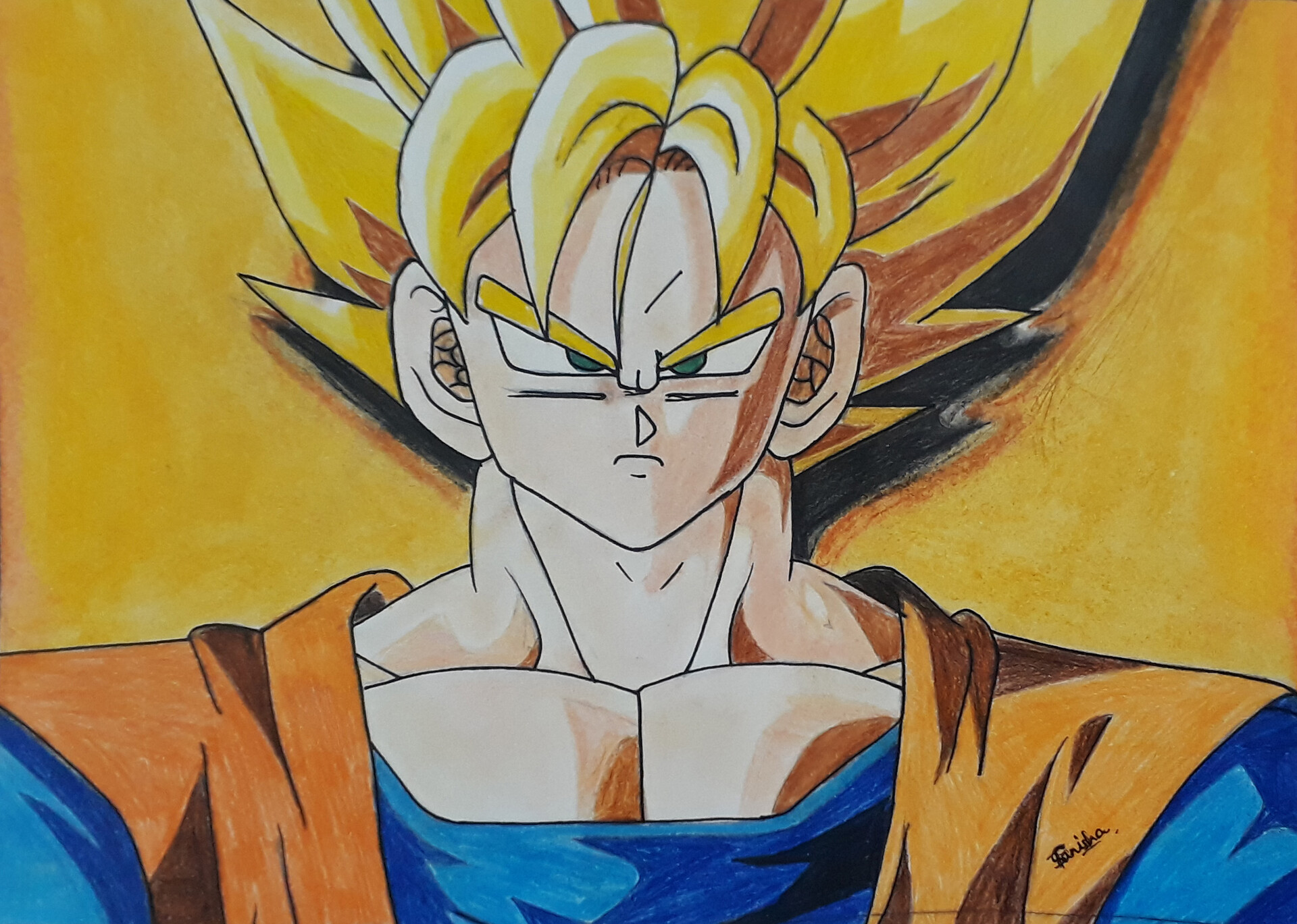 ArtStation - Goku (Dragon Ball Z)