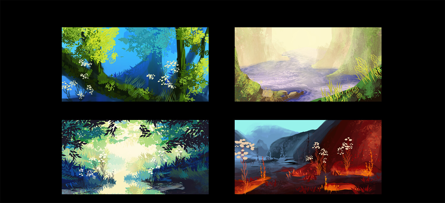 ArtStation - Environment Thumbnails