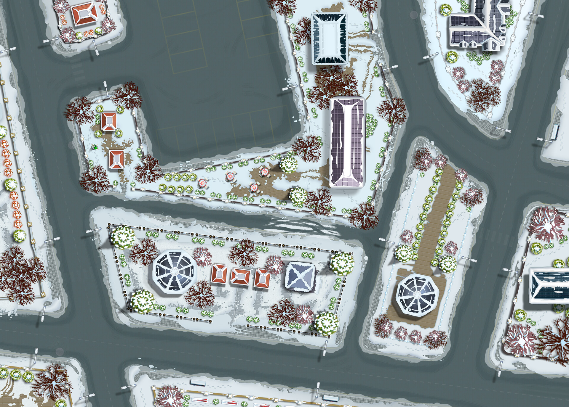 ArtStation - winter city