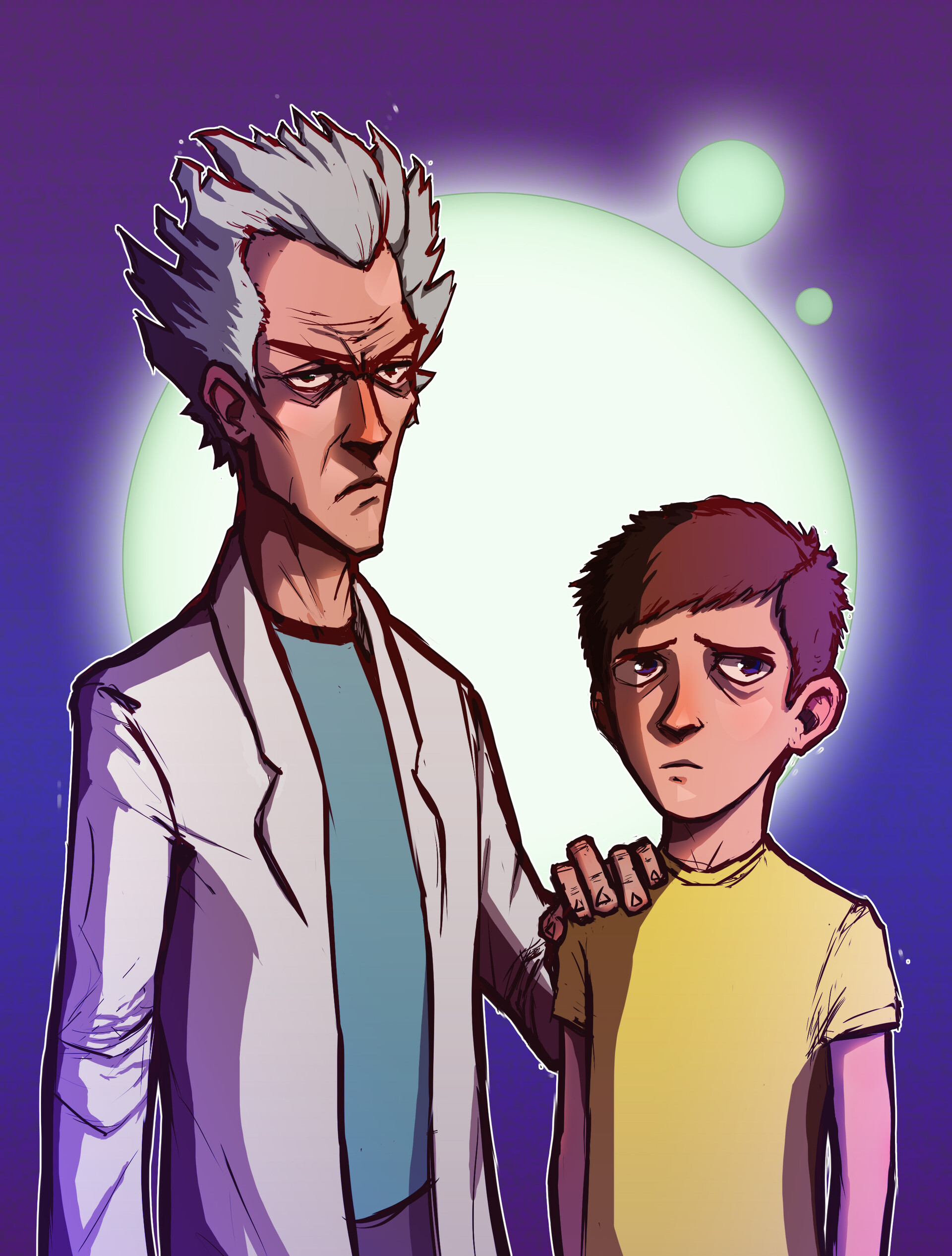 ArtStation - Rick and Morty