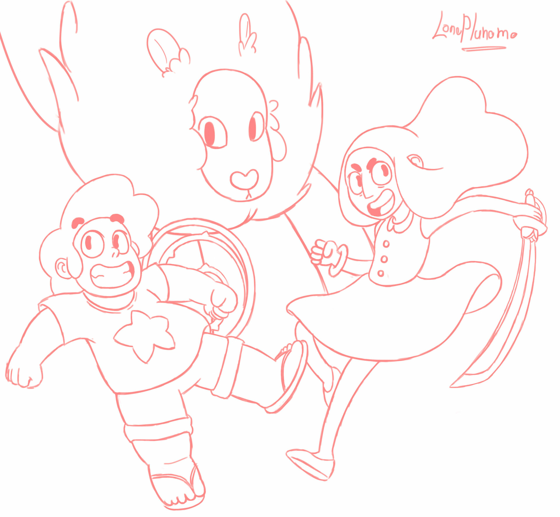 steven universe coloring pages of stevonnie