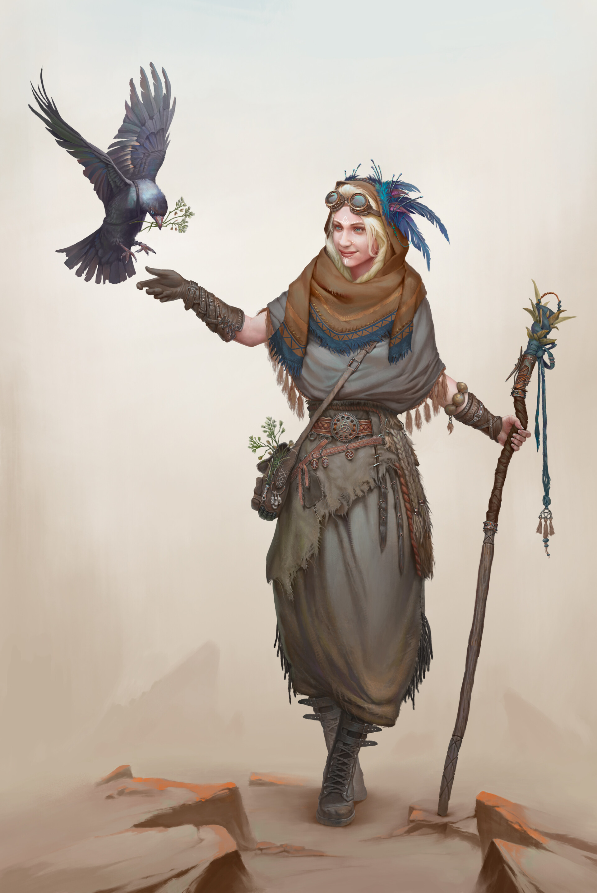 ArtStation - Slavic witch
