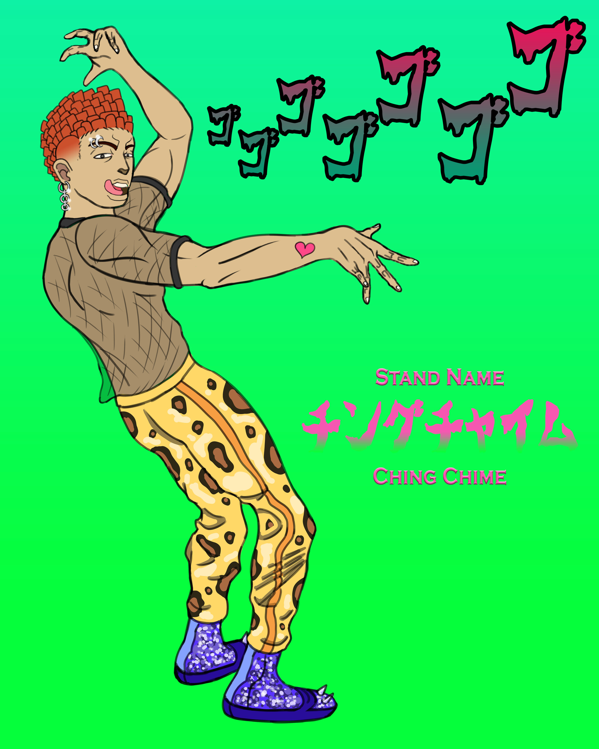 ArtStation - JOJO Character Design