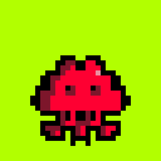 ArtStation - Atari-based character / animated pixel art