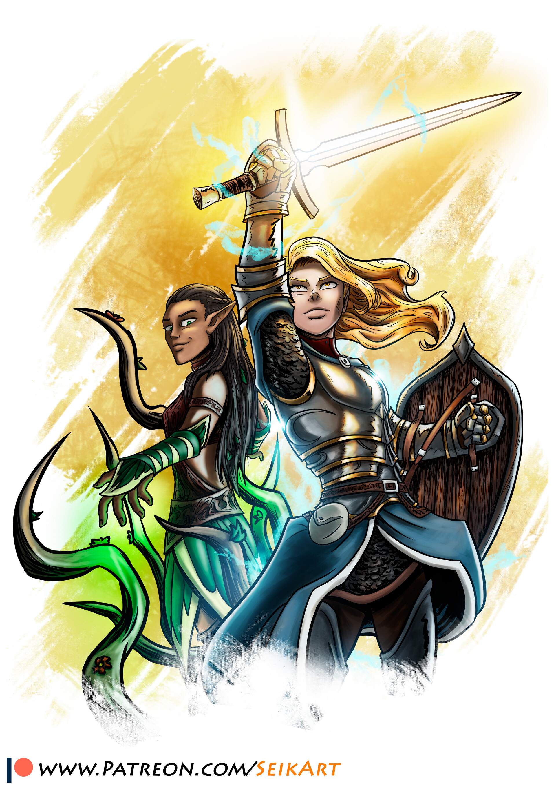 ArtStation - Patreon Tier Illustrations