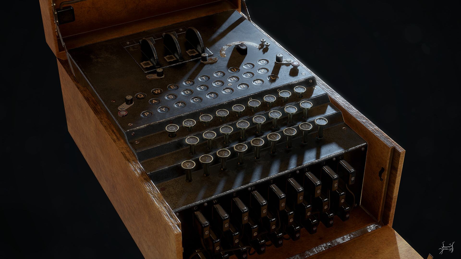 ArtStation - Enigma Machine