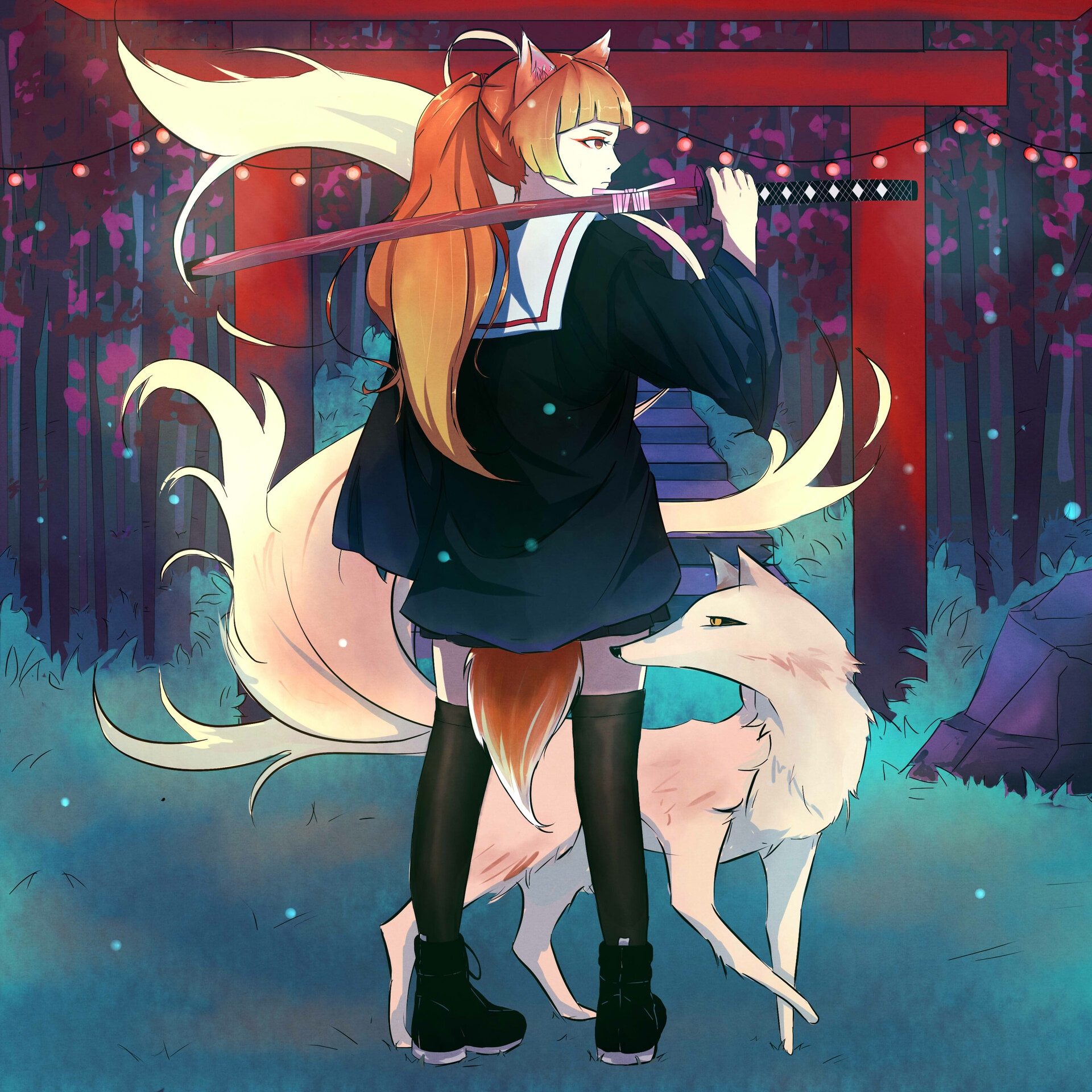 ArtStation - Kitsune