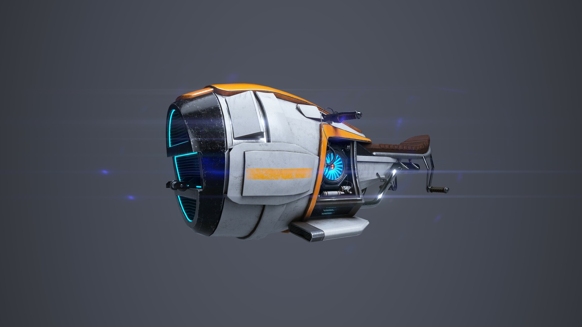 ArtStation - Jet Hoverbike