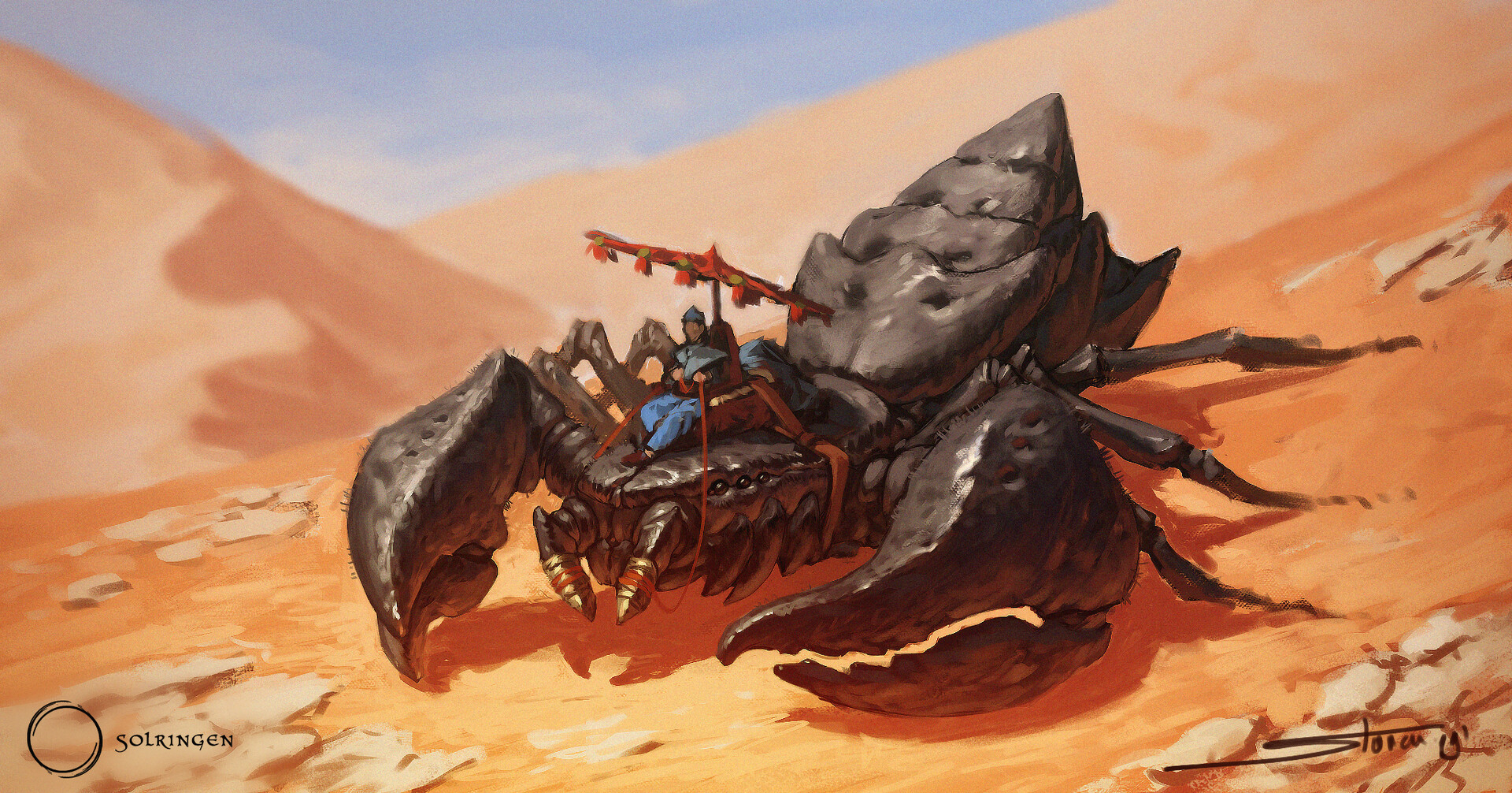 ArtStation - Arachus rider