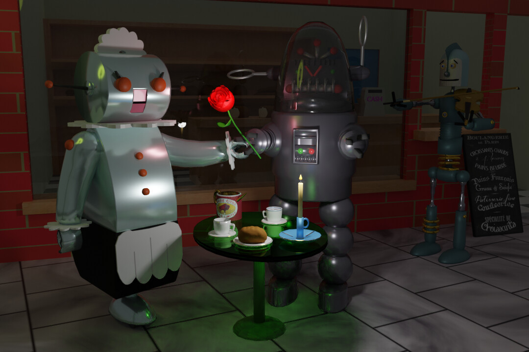 ArtStation - Robot Romance