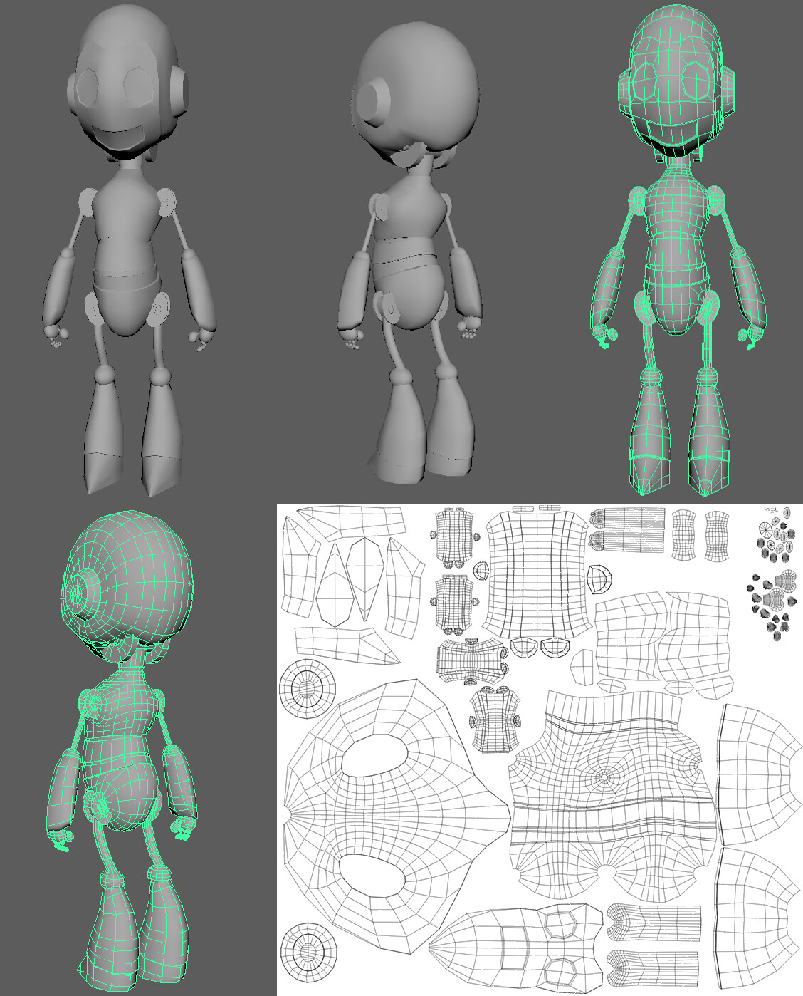 ArtStation - cartoon robot