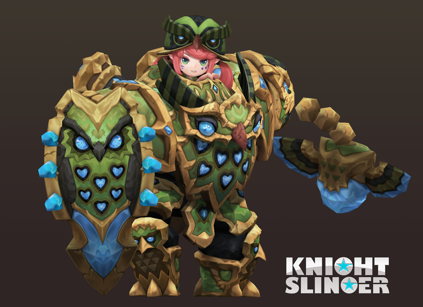 ArtStation - Knight Slinger_Mia(3D)