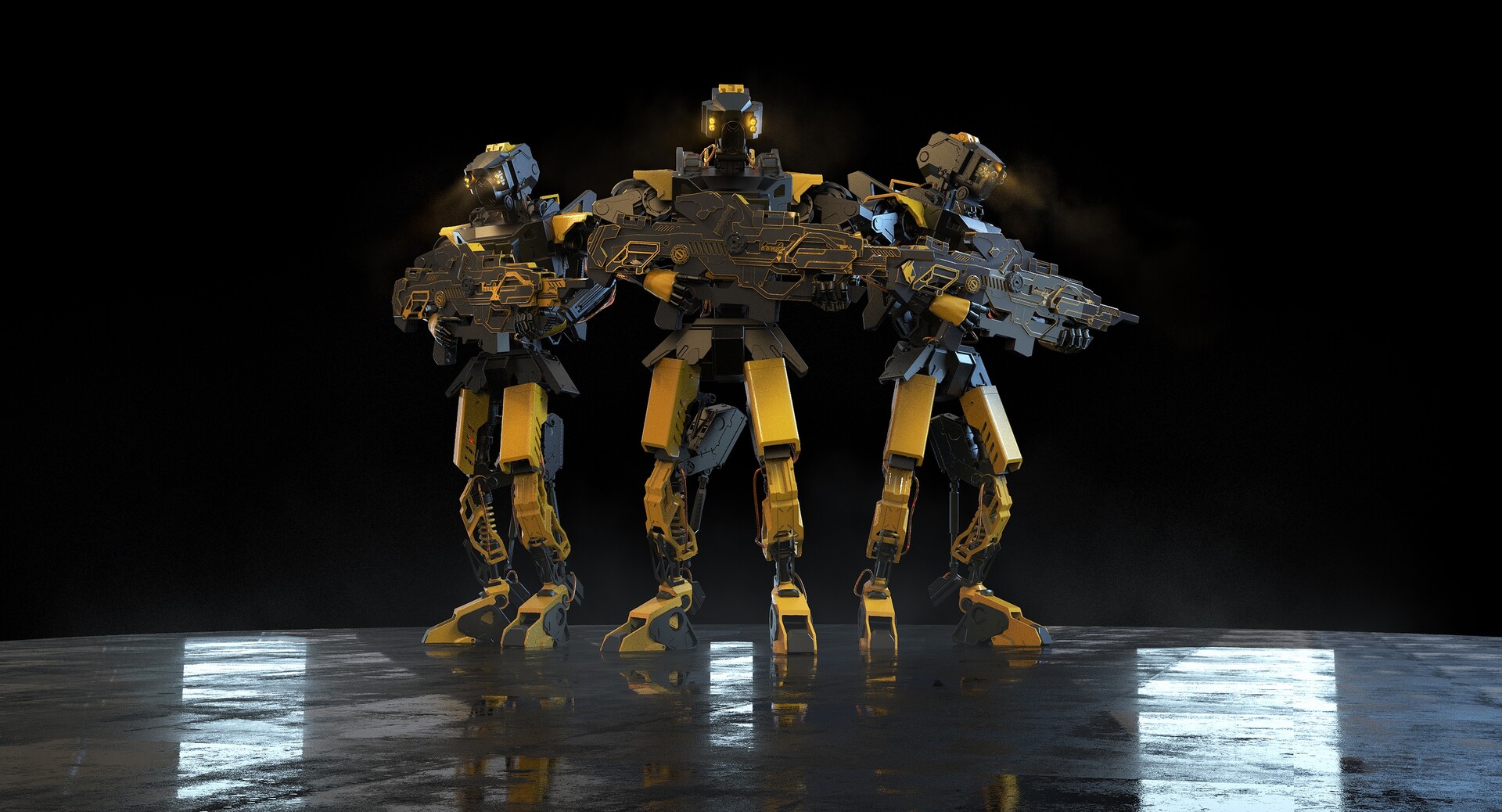 ArtStation - 3D. Robots