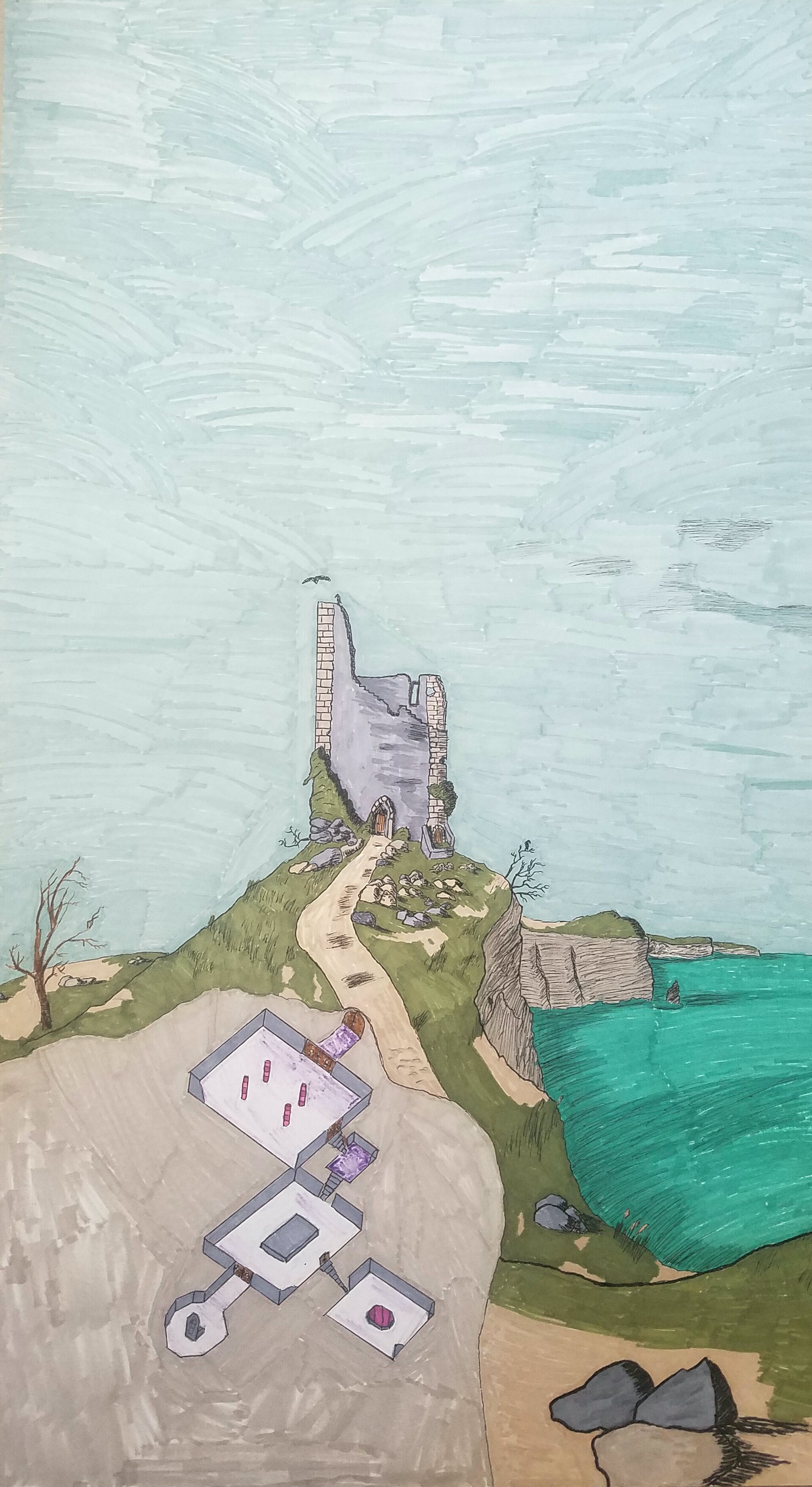 ArtStation - Necromancer Tower