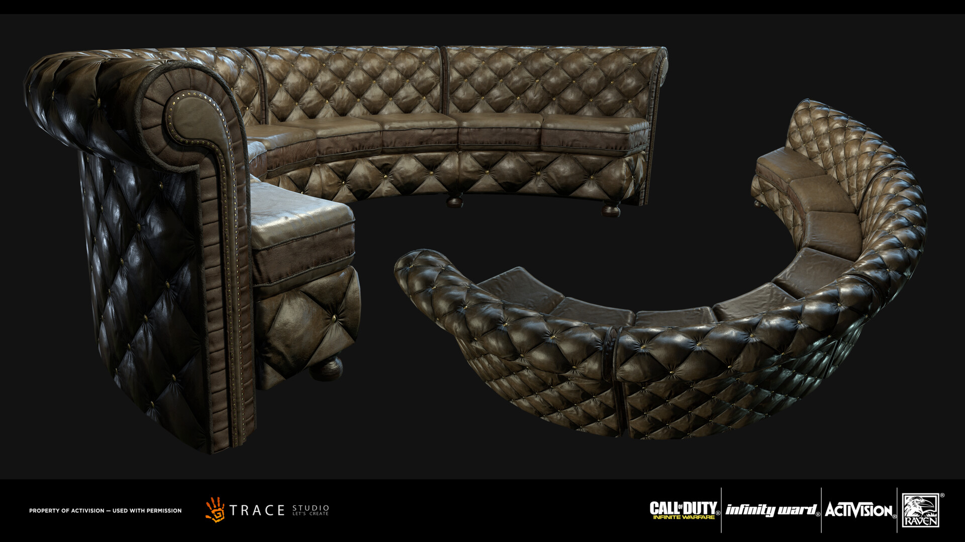 TRACE studio - In-game assets for Call of Duty: Infinite Warfare