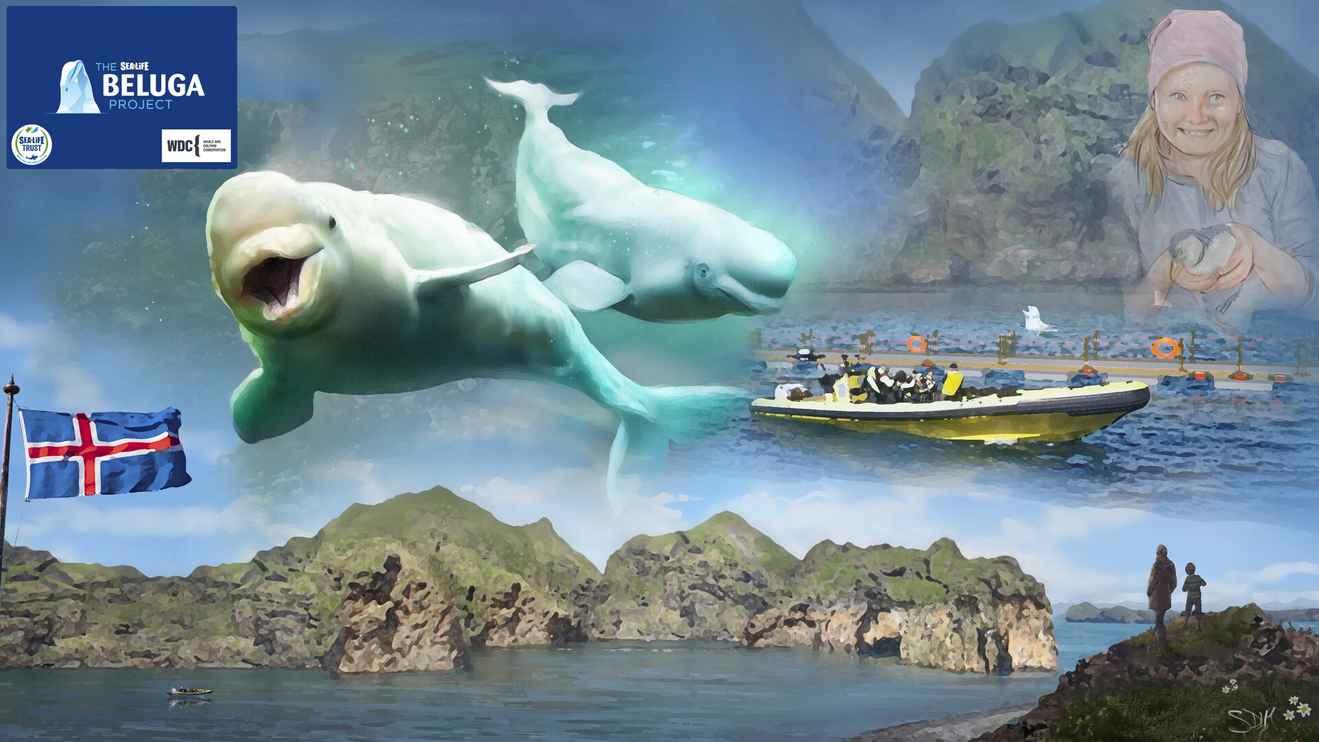 ArtStation - Beluga Whale Sanctuary Iceland