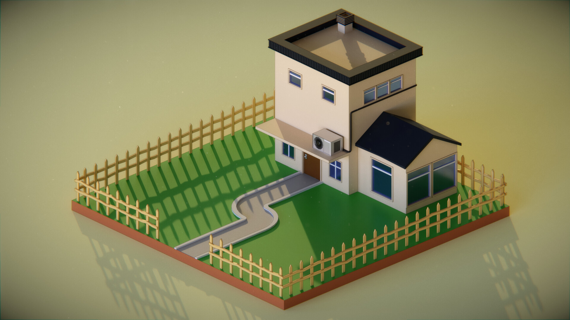 ArtStation - Isometric House