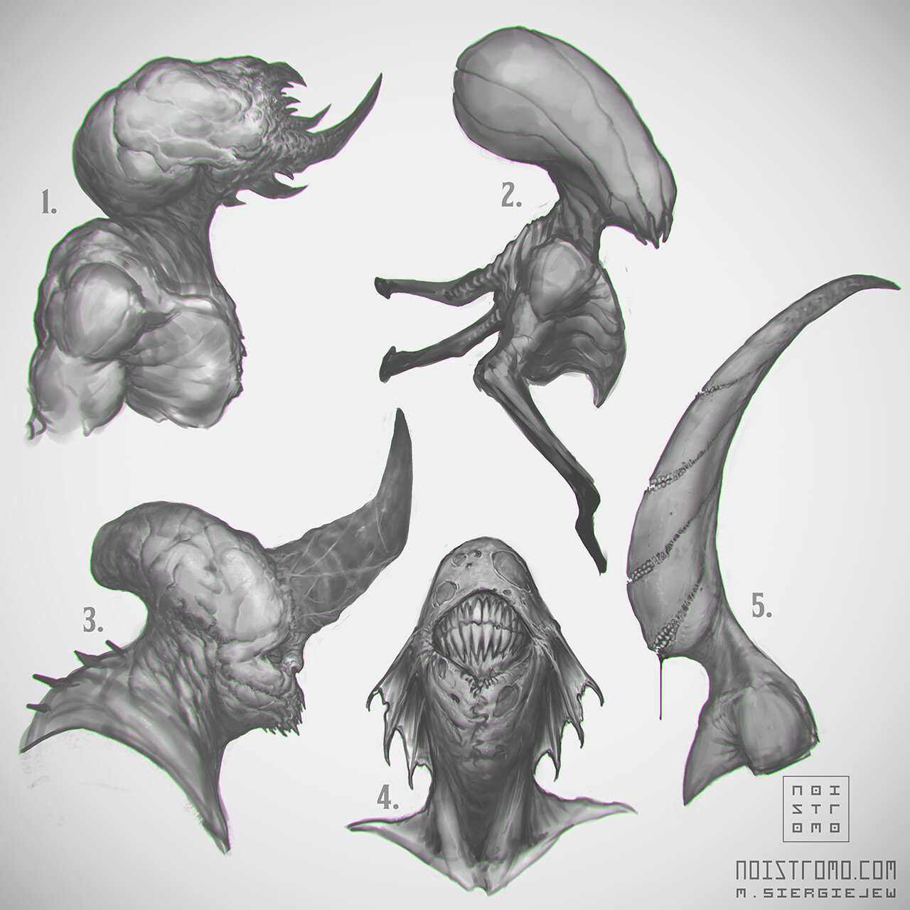 ArtStation - Random monsters