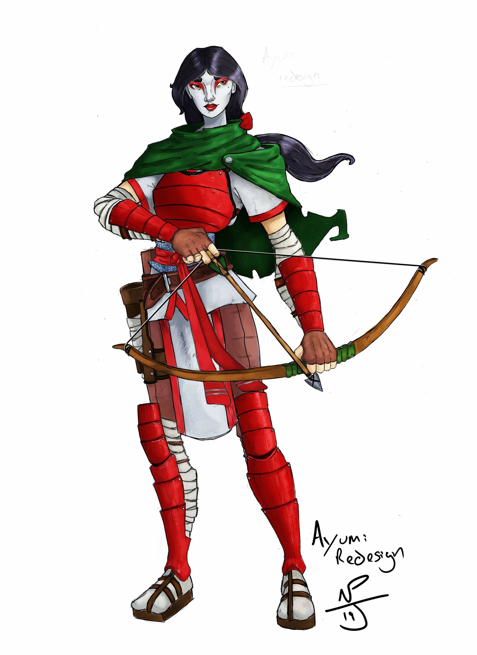 ArtStation - Samurai redesign