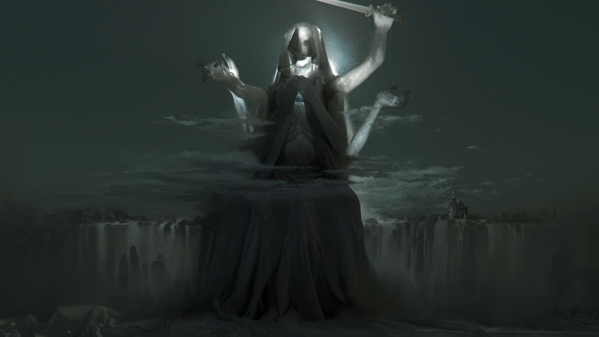 ArtStation - Goddess of the night