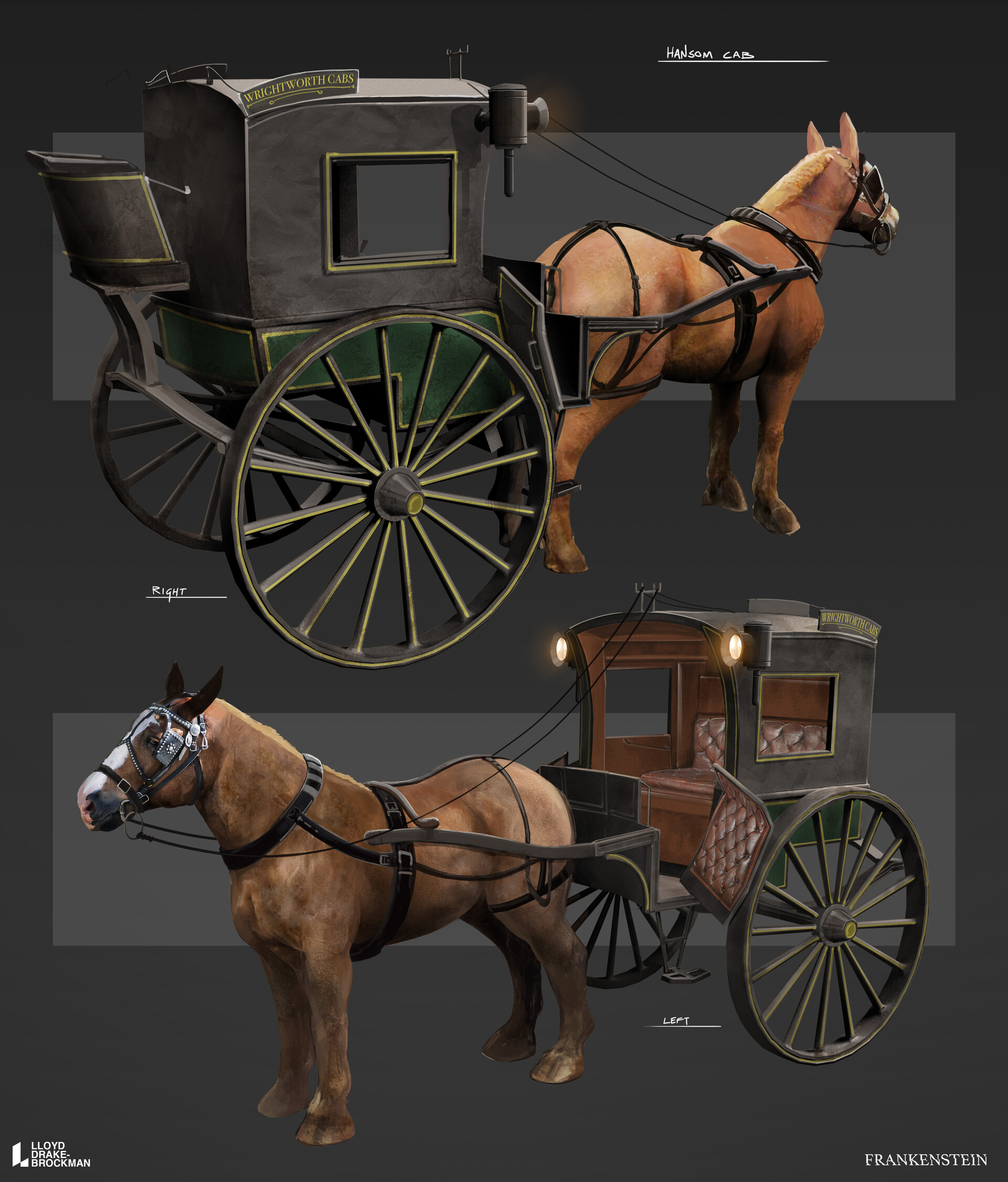 ArtStation - Hansom Cab