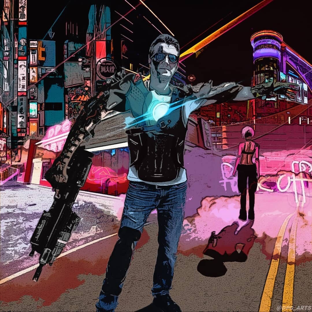 ArtStation - Cyberpunk | The Rock Army