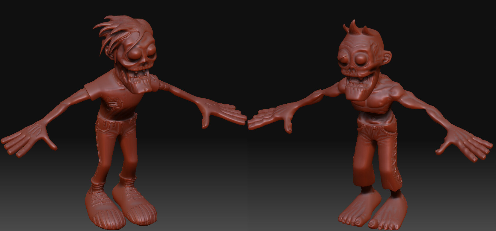 ArtStation - Burn Zombie Burn