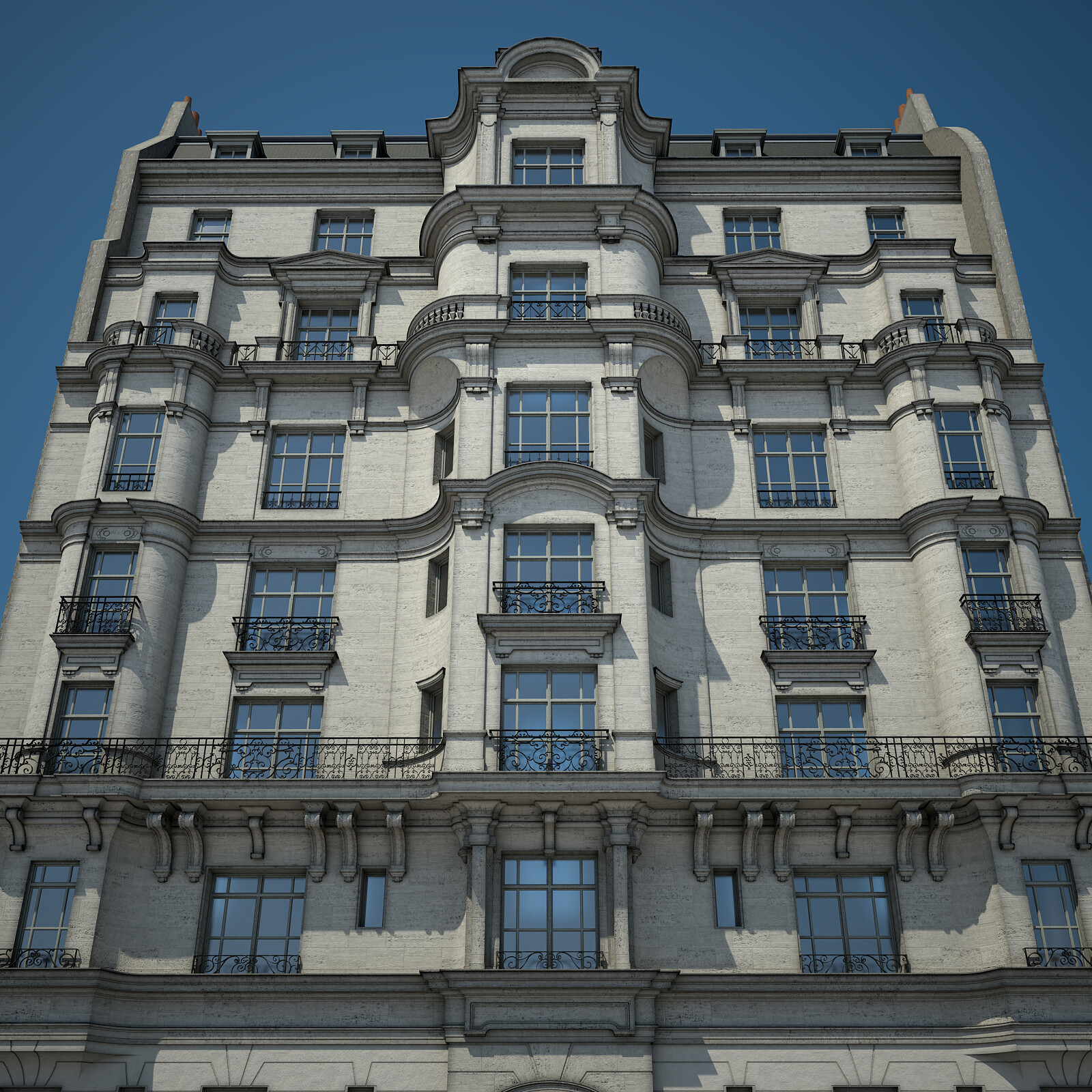 ArtStation - Parisian Building