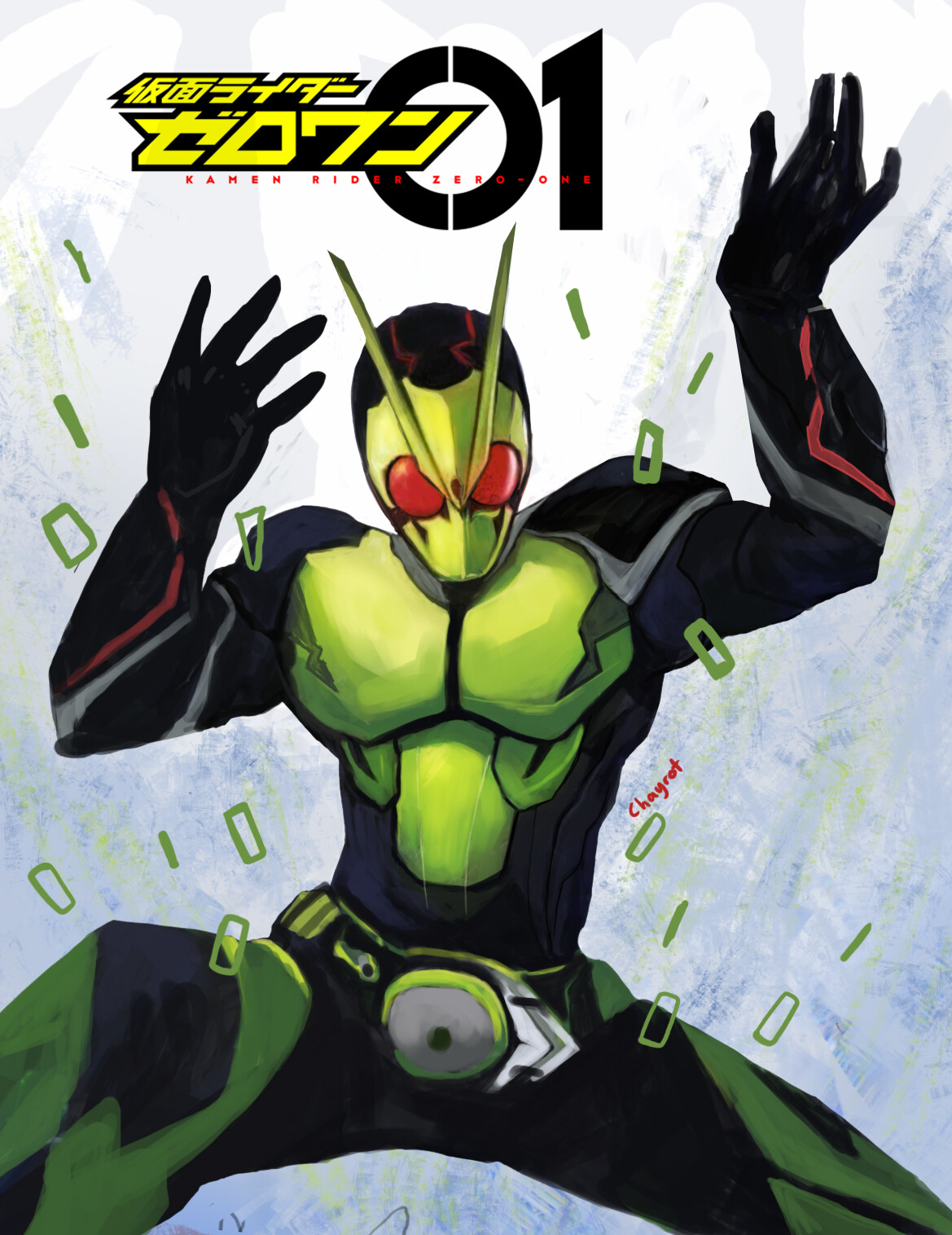 ArtStation - kamen rider zero one