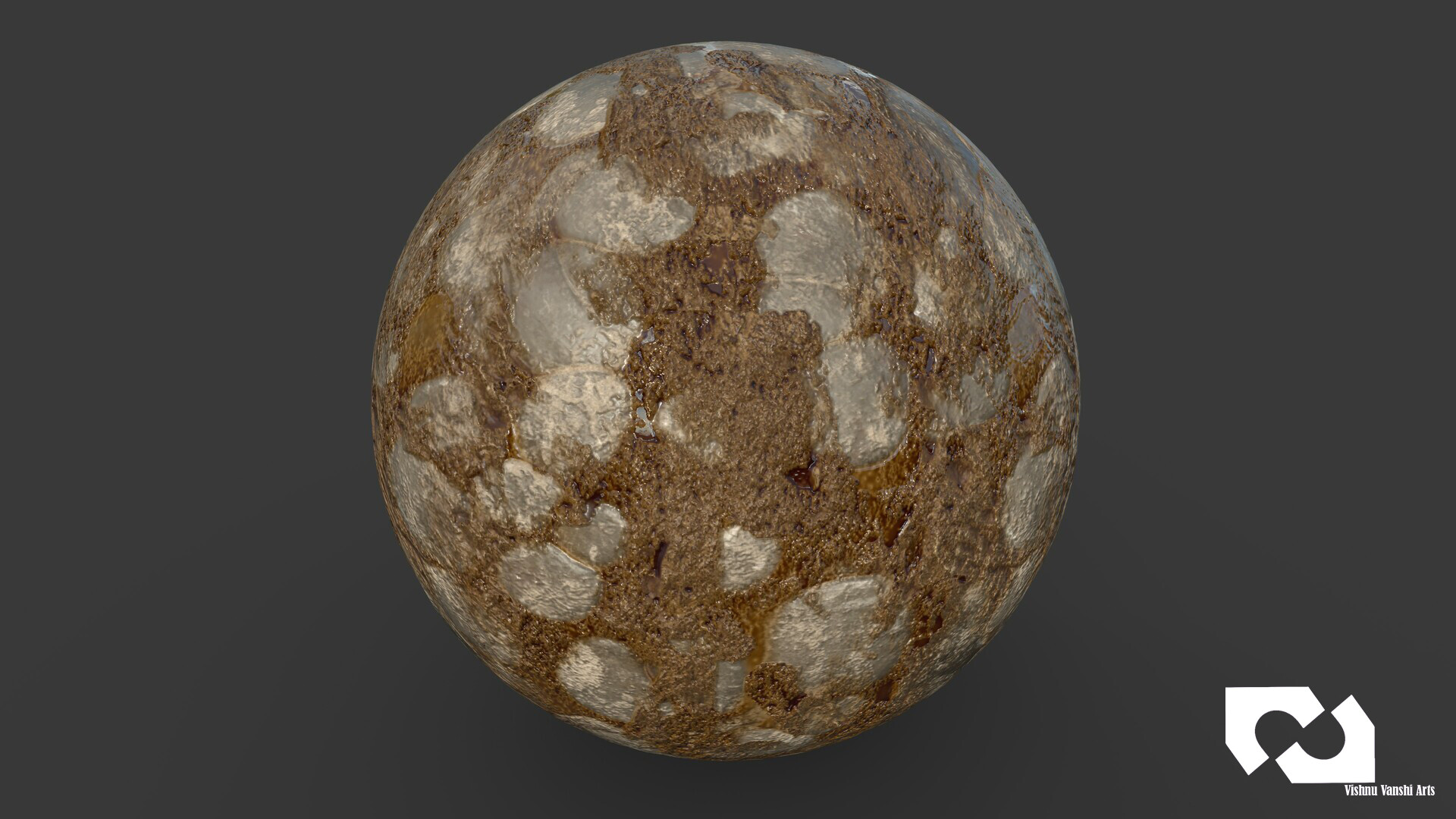 ArtStation - Muddy Stone texture