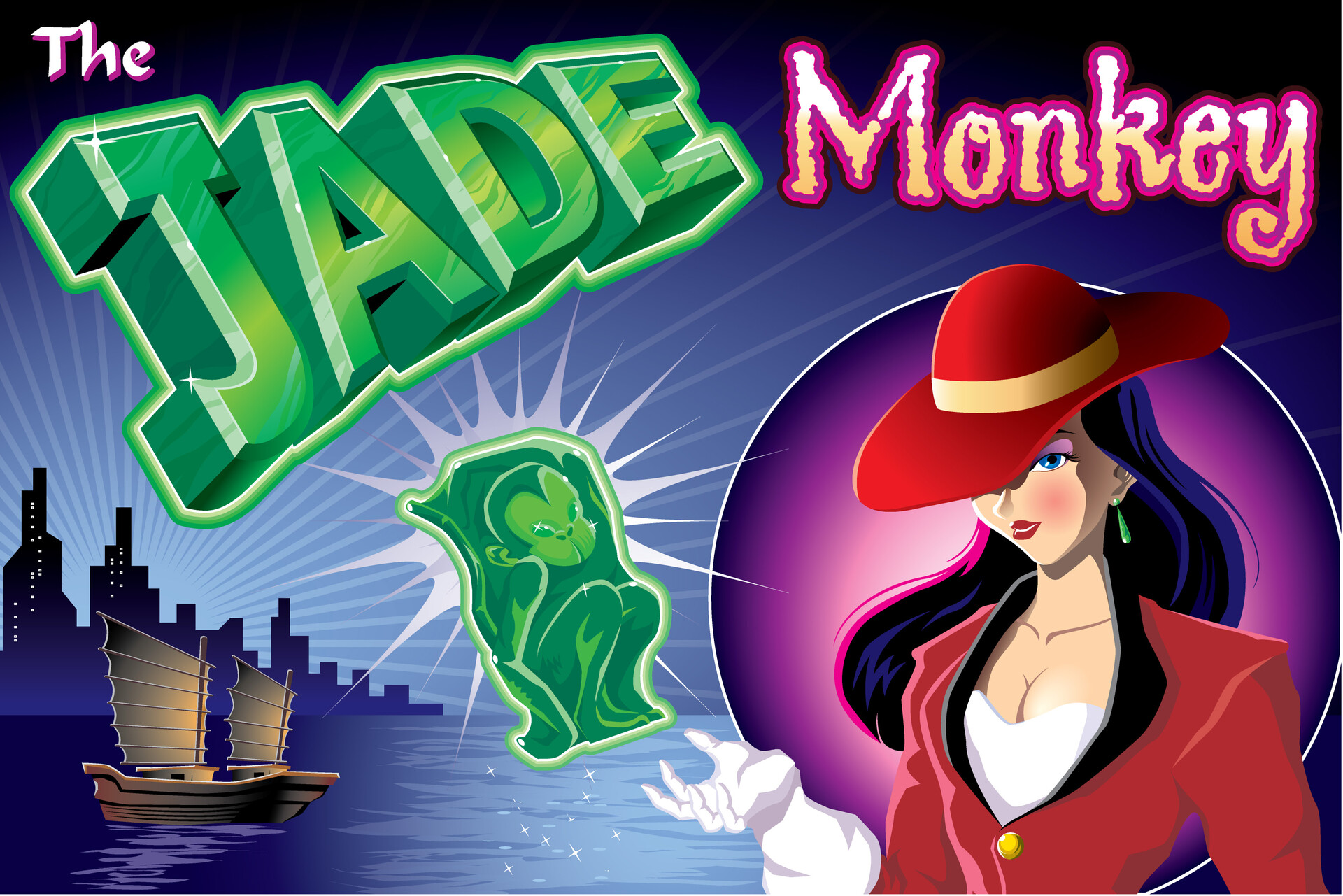 ArtStation - Art for The Jade Monkey Game