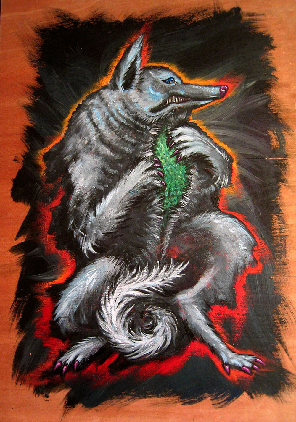 David Russ - Various paintings/murals.